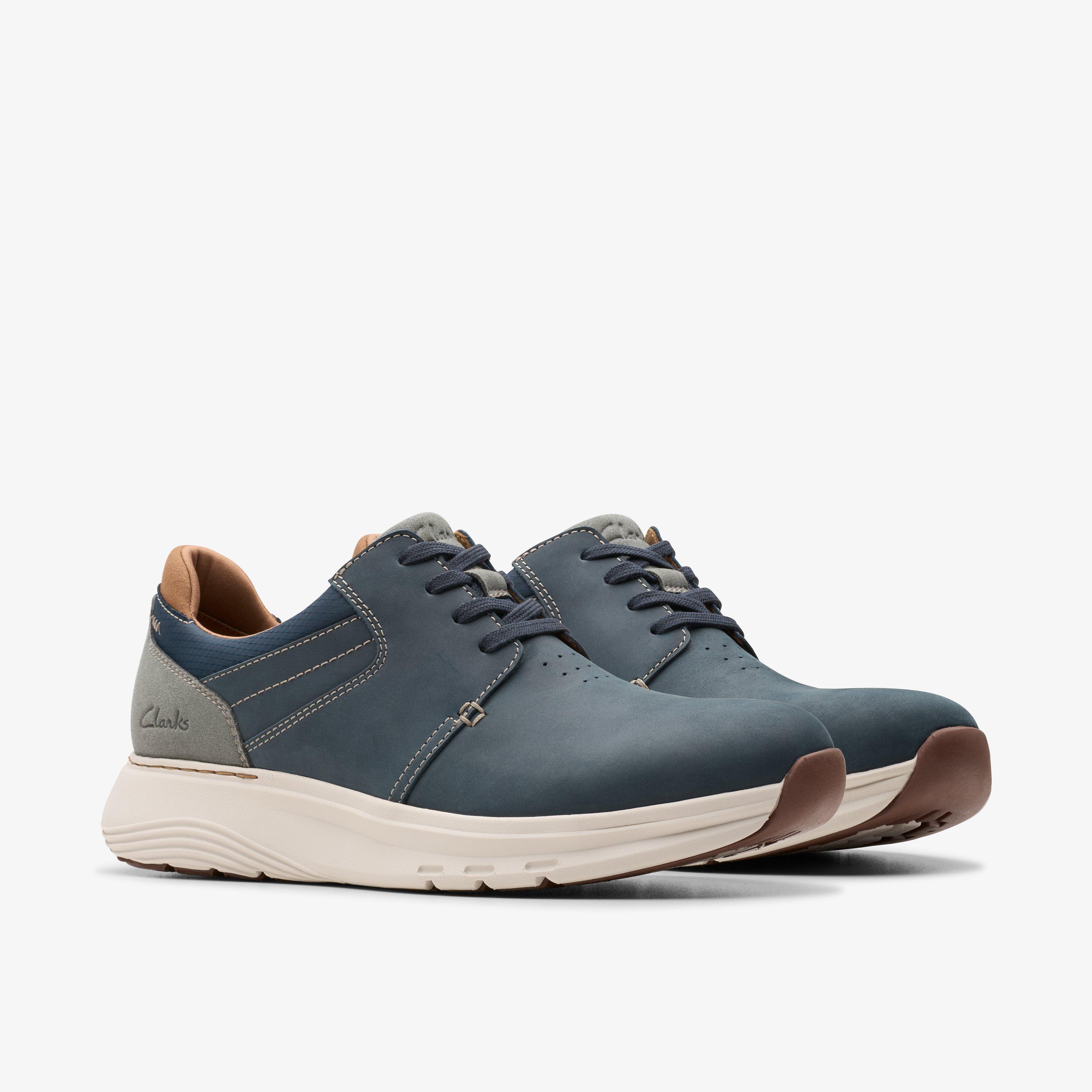 Mens Motion Trek PT Navy Combination Trainers | Clarks Outlet
