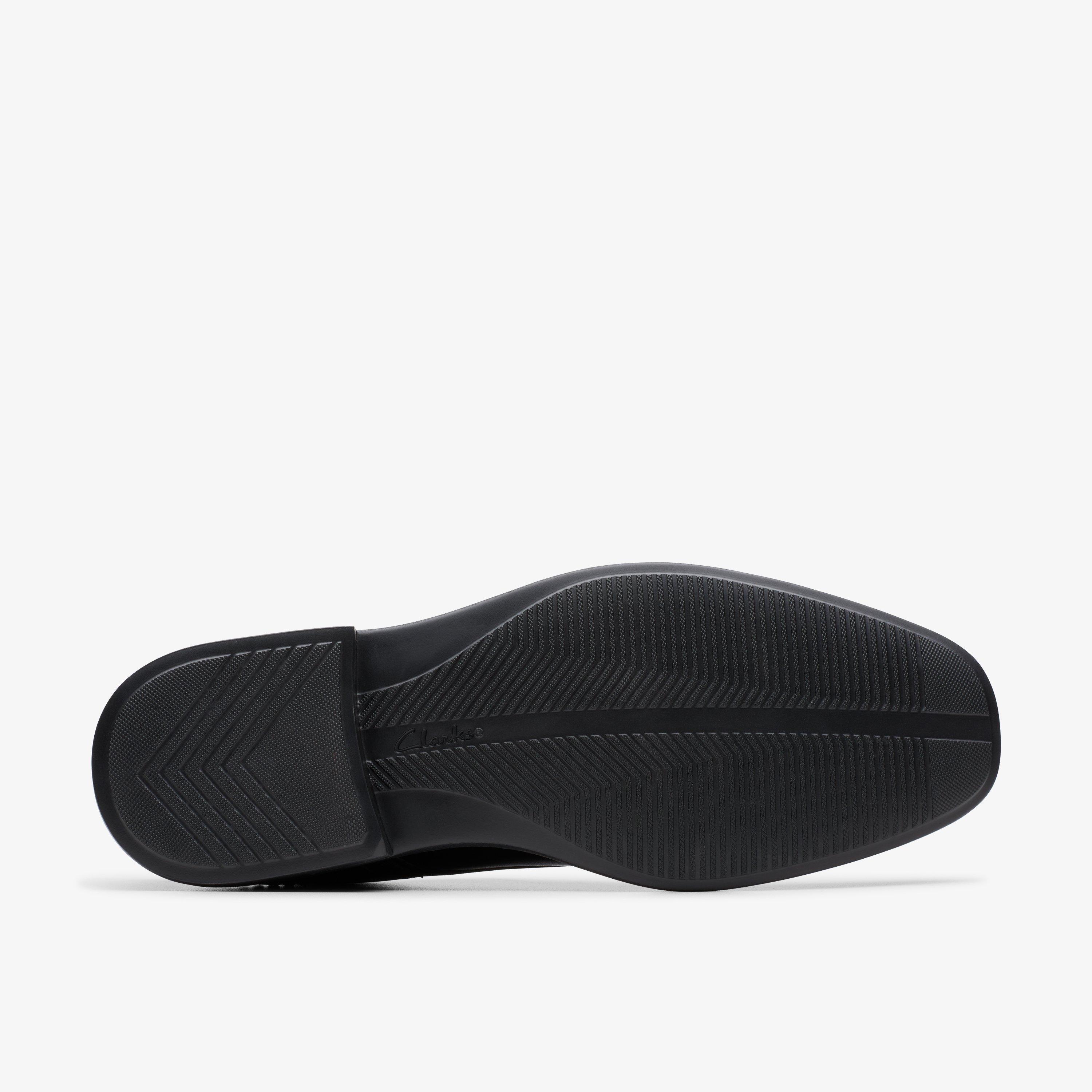 Mens Dresslite Cap Black Leather Oxford | Clarks