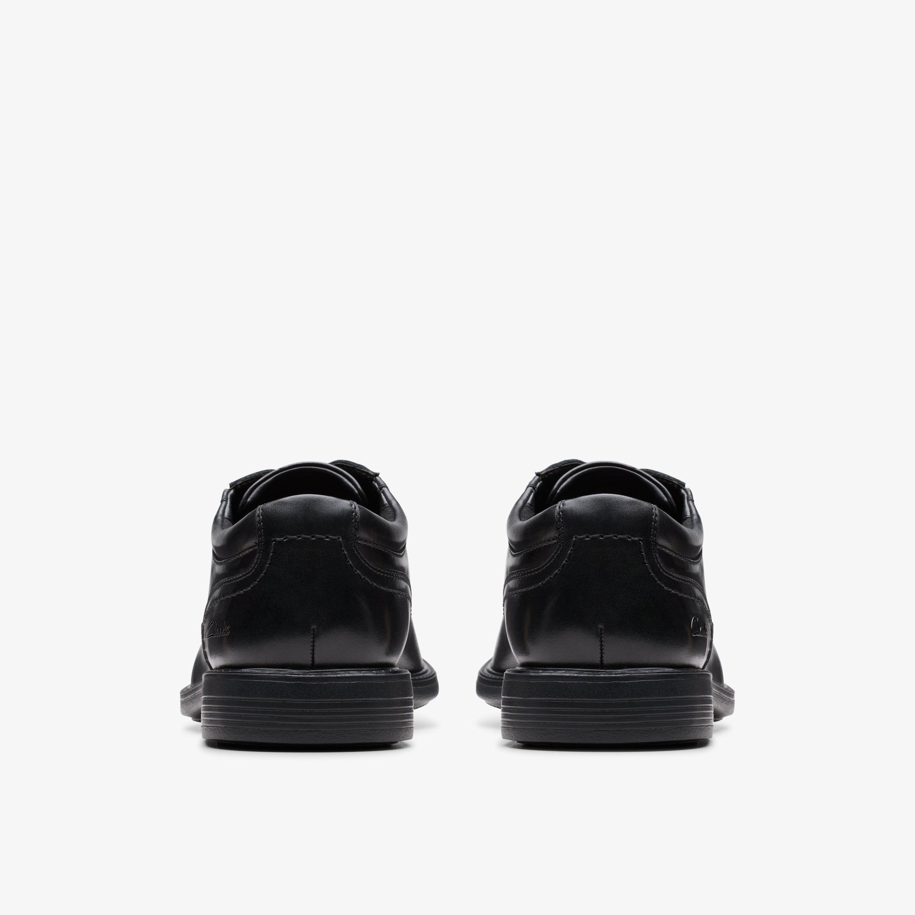 Mens Dresslite Cap Black Leather Oxford | Clarks