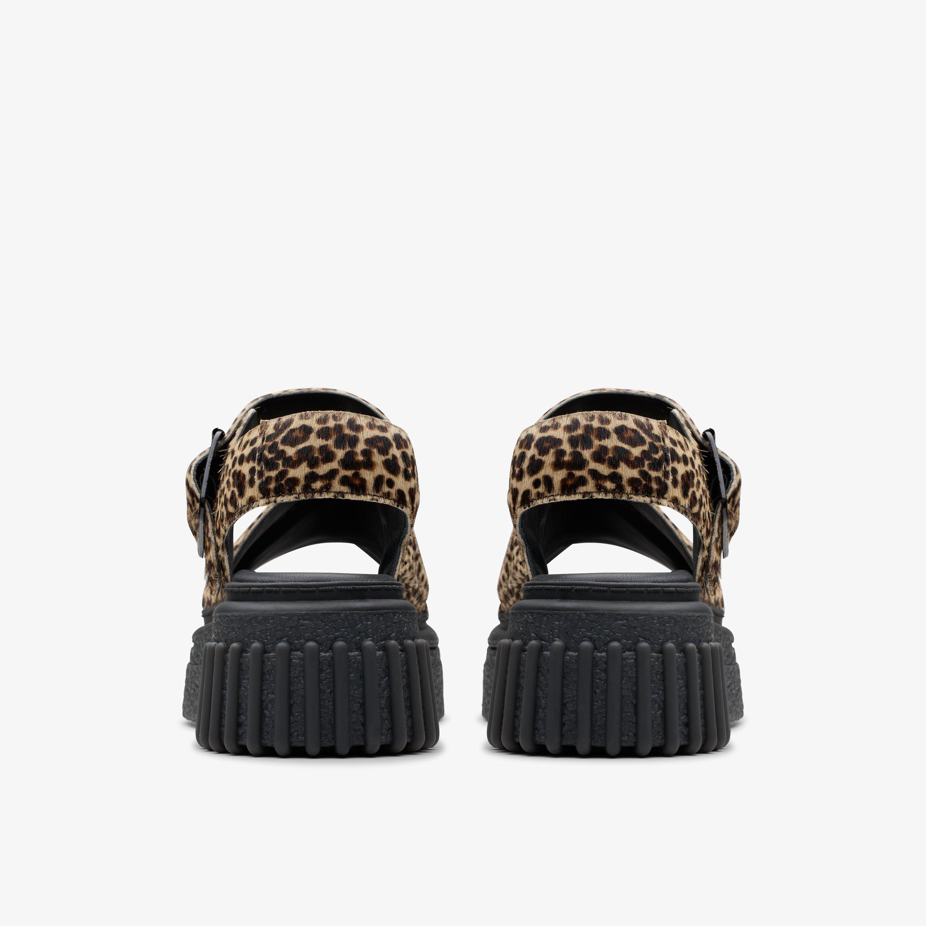 Womens Evamar Wish Leopard Print Flatforms, Wedge Sandals Sandals ...