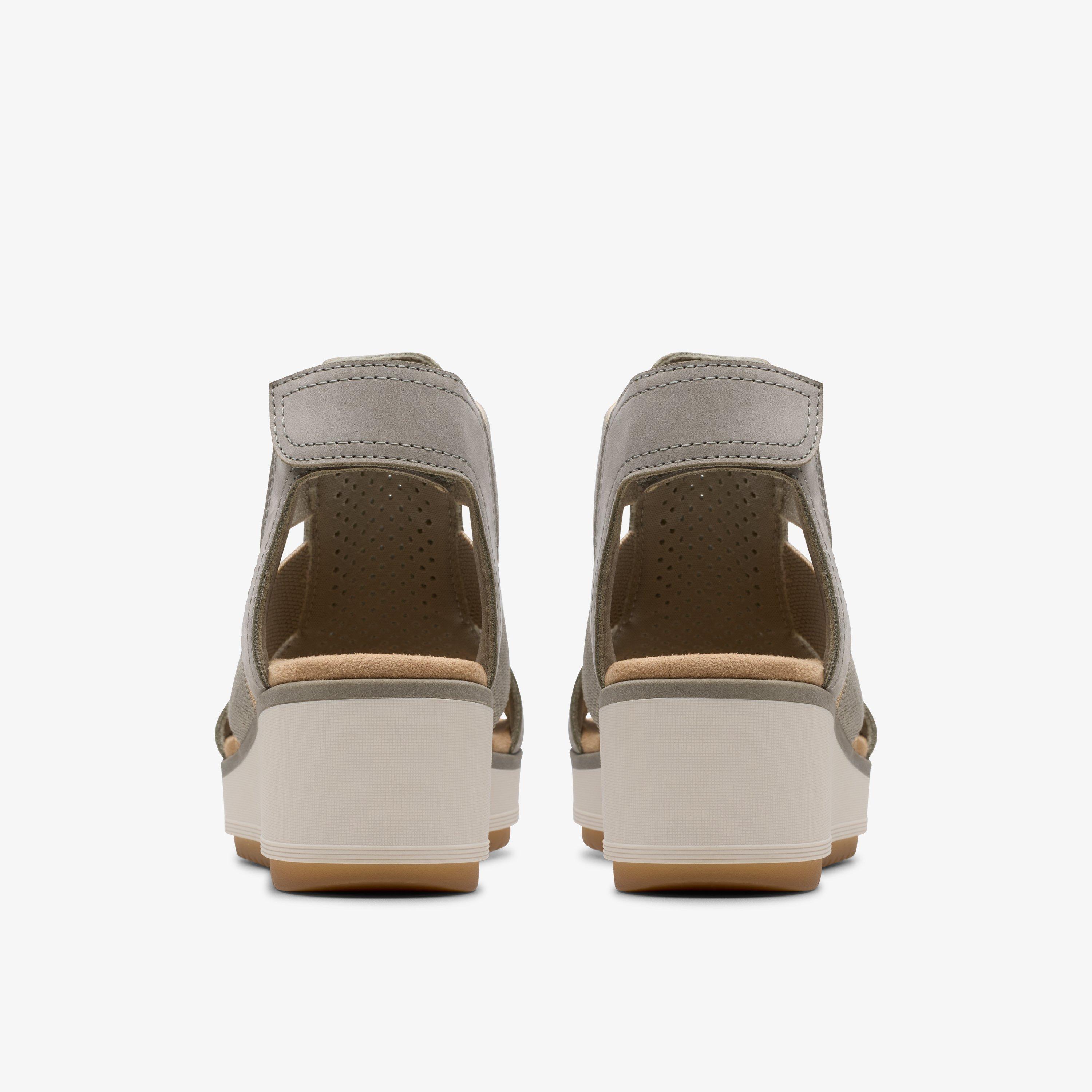 Womens Wrenly Tide Stone Nubuck Wedges | Clarks EU