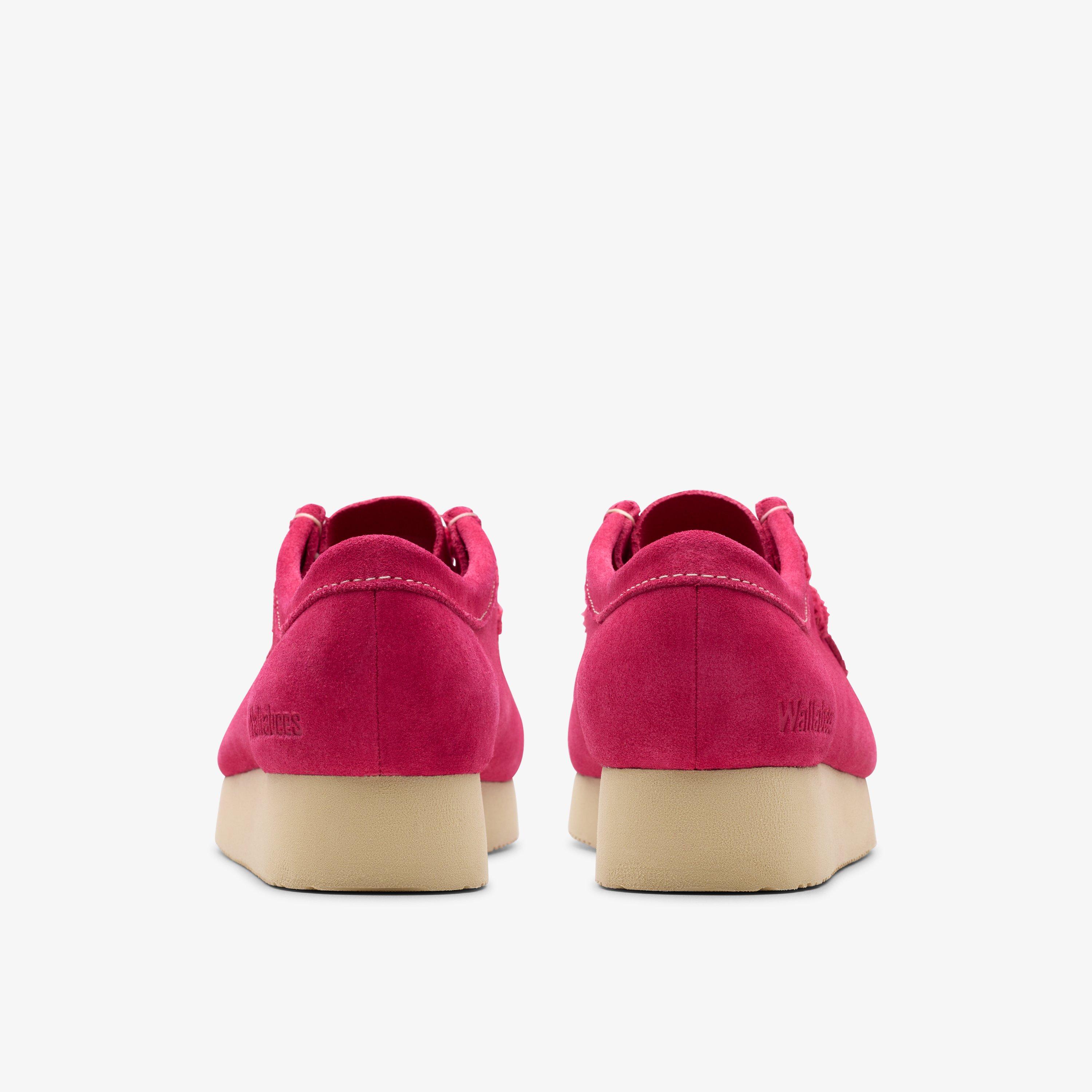 Femmes Wallabee 2604 Daim Rose Vif Wallabee | Clarks