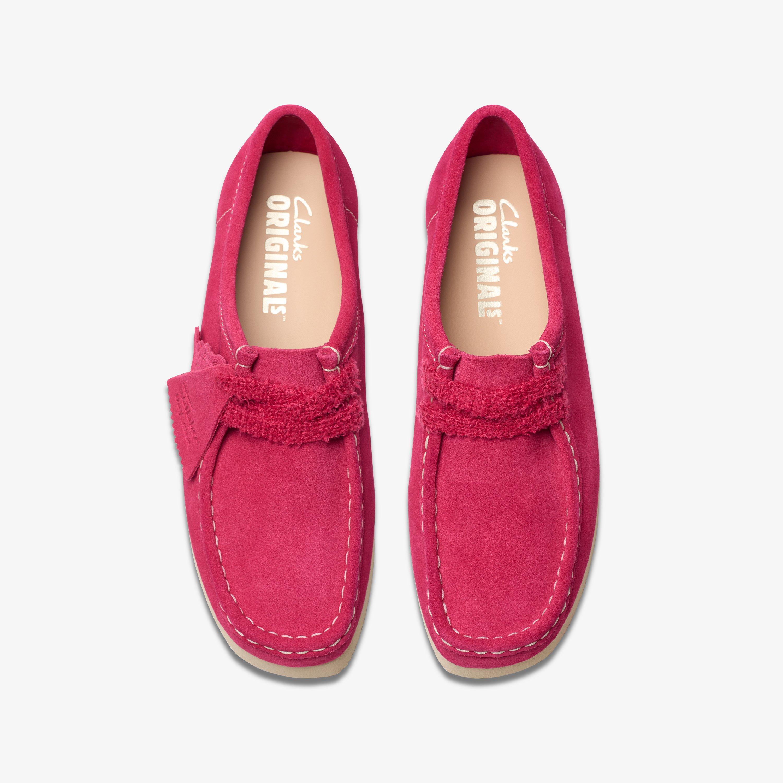 Femmes Wallabee 2604 Daim Rose Vif Wallabee | Clarks