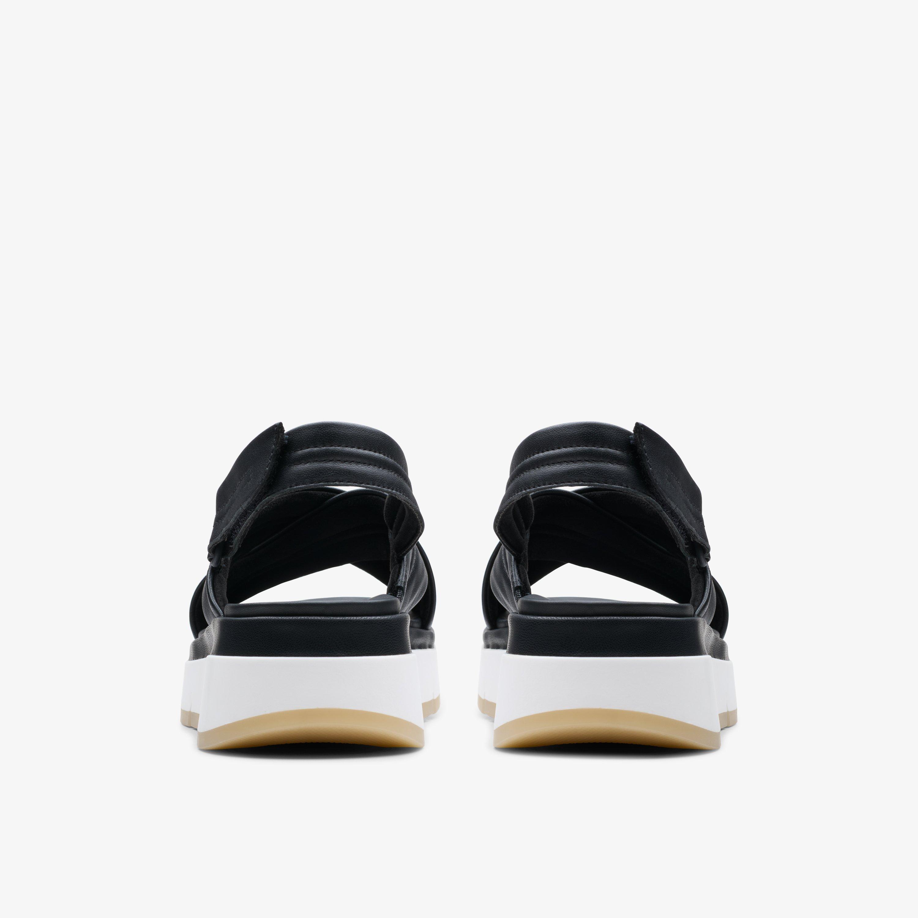 Womens Tuscan Cross Black Leather None | Clarks