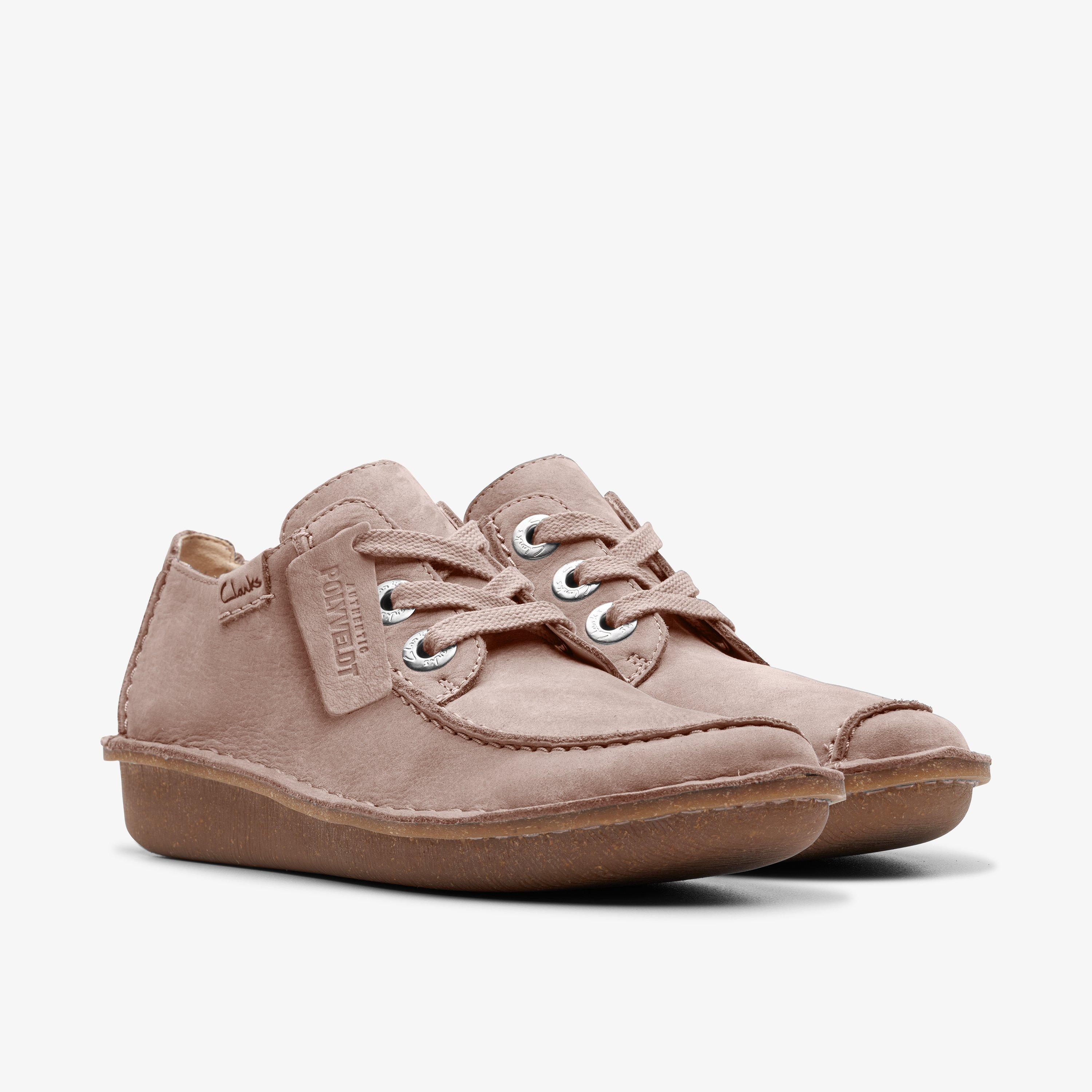 DONNA Funny Dream in pelle scamosciata rosa chiaro Scarpe | Clarks