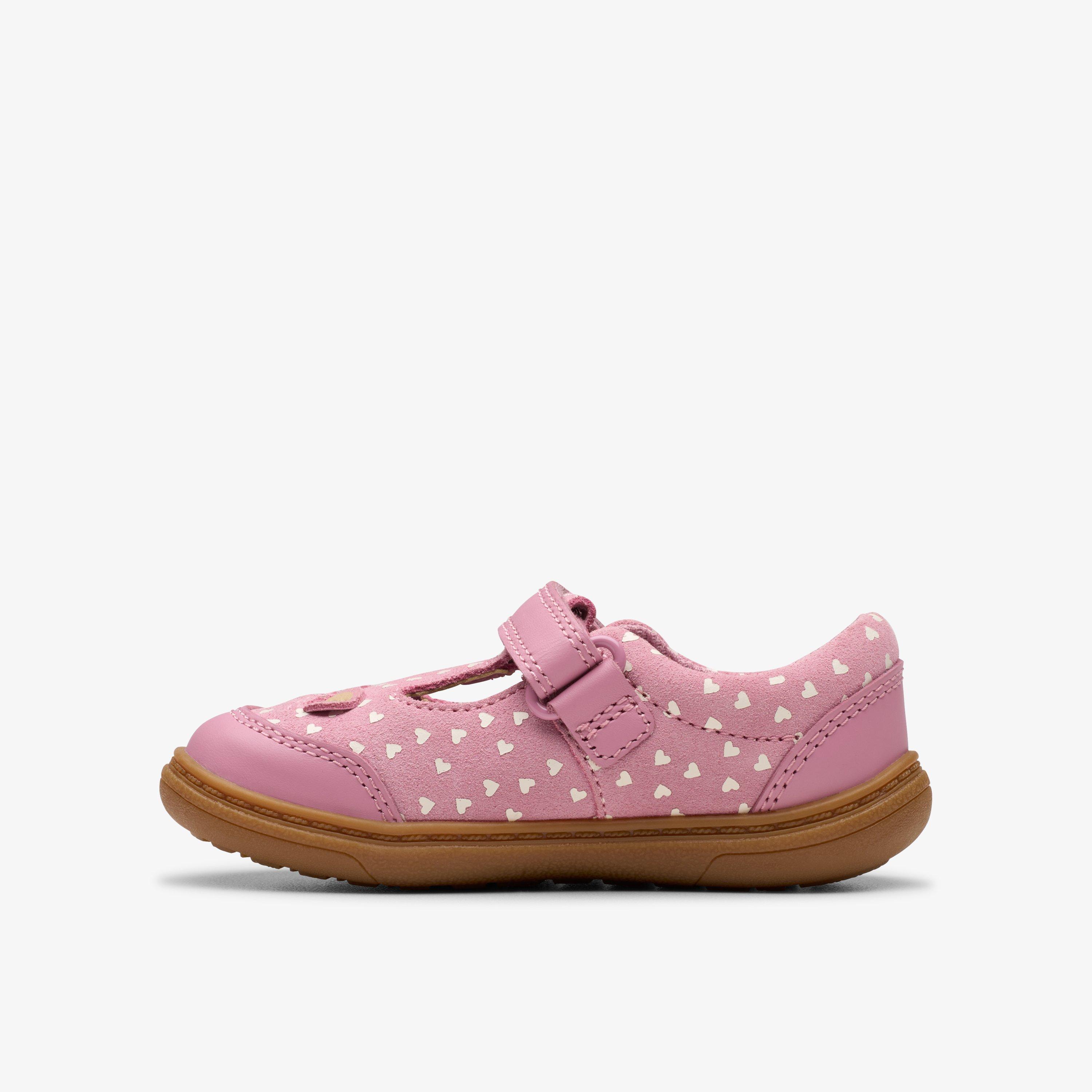 Girls Flash Mouse Toddler Dusty Pink Shoes T Bar Shoes | Clarks Outlet