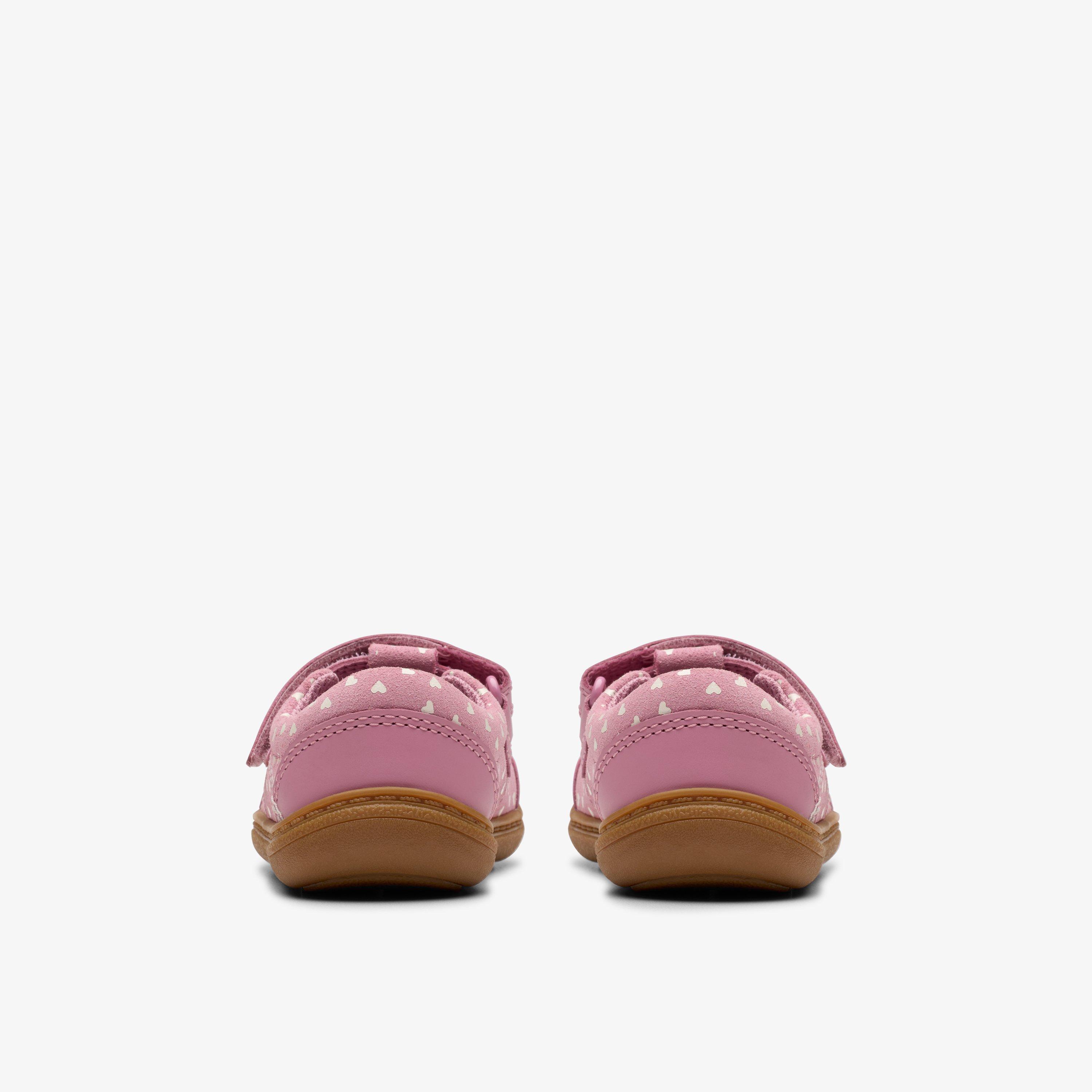 Girls Flash Mouse Toddler Dusty Pink Toddler Bar Shoes | Clarks EU