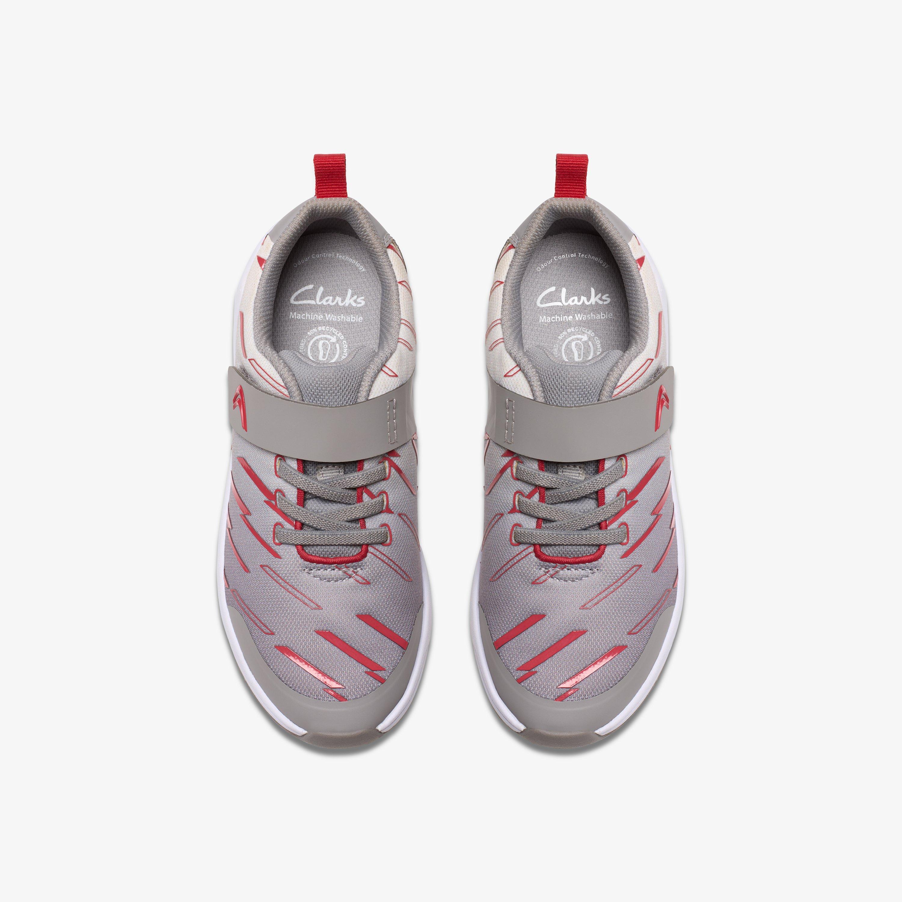 Boys Aeon Solo Older Pewter Trainers | Clarks EU