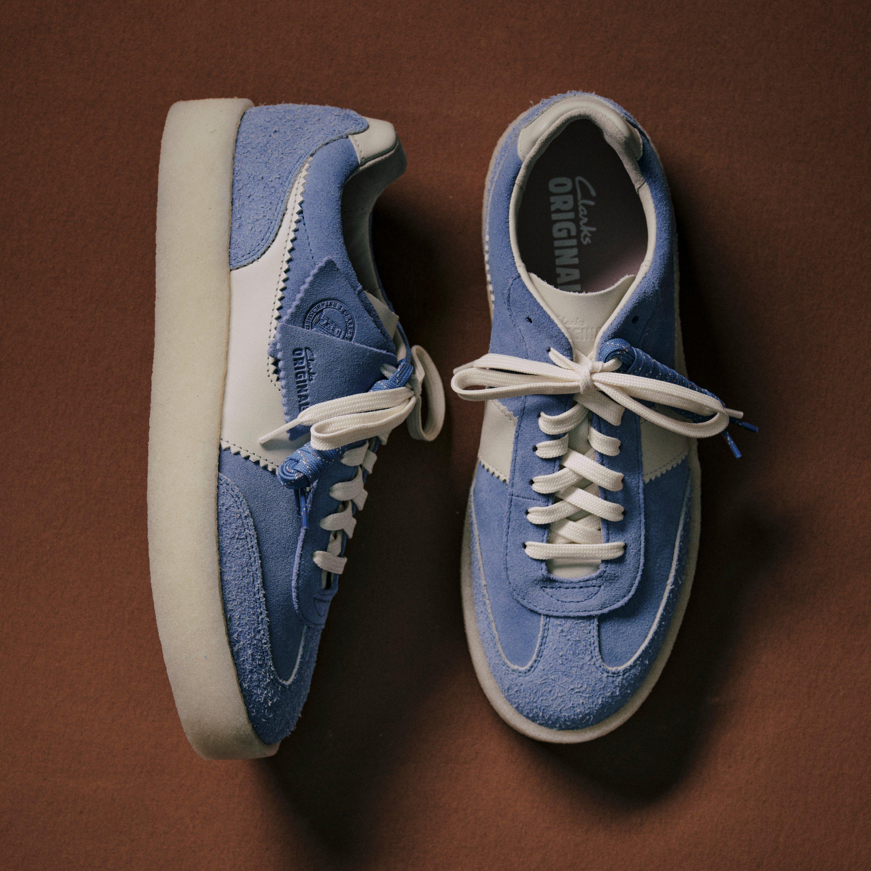 Mens Tor 80 Blue Combination Sneakers | Clarks
