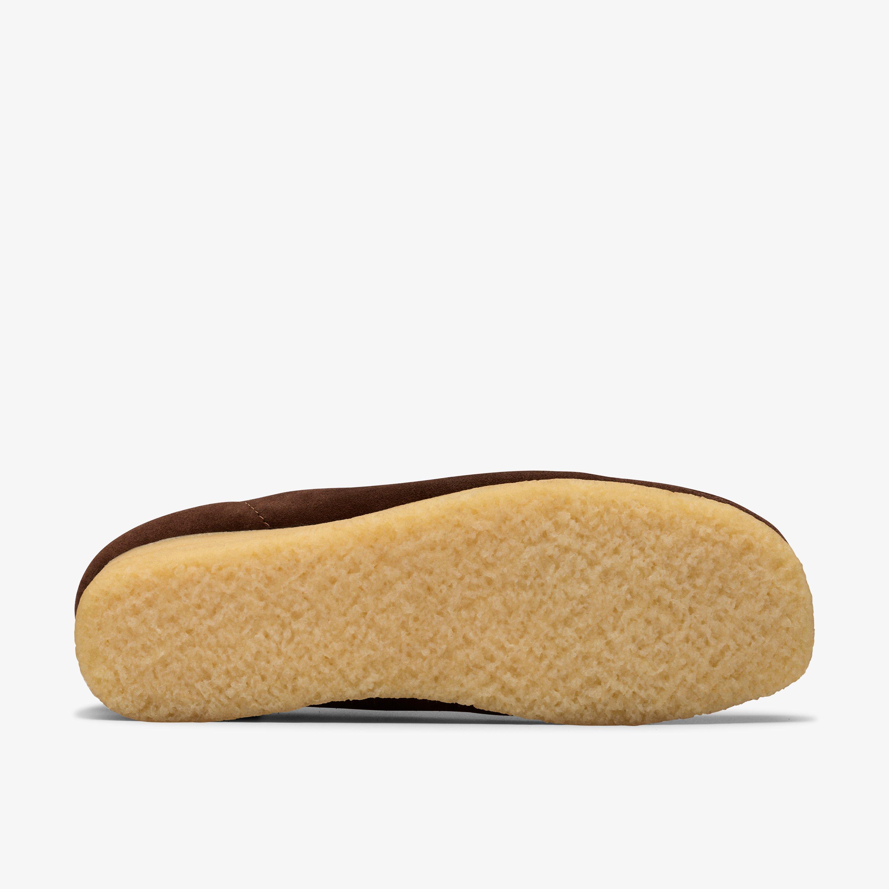 Mens Wallabee Chocolate | Clarks