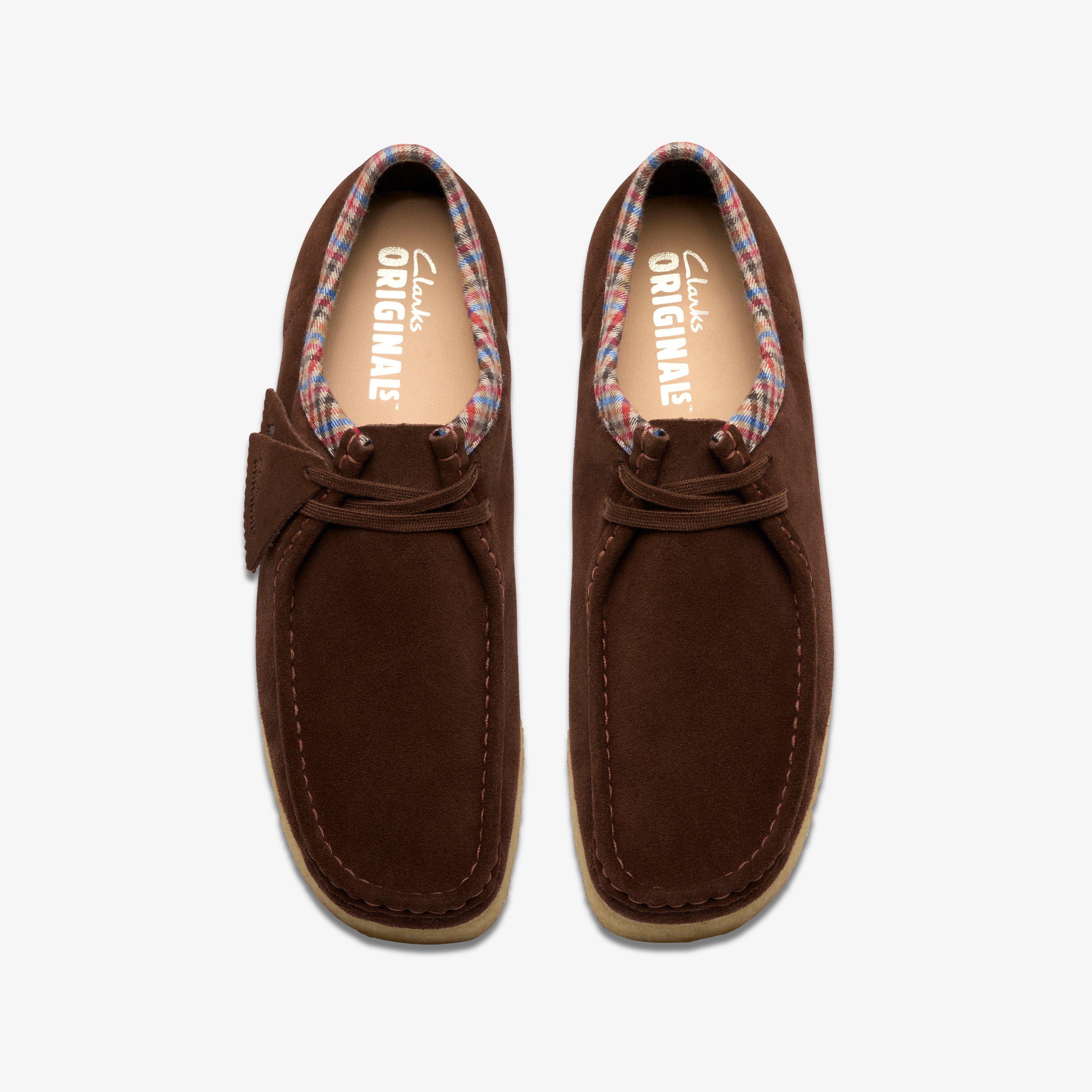 Mens Wallabee Chocolate Combination Wallabee | Clarks