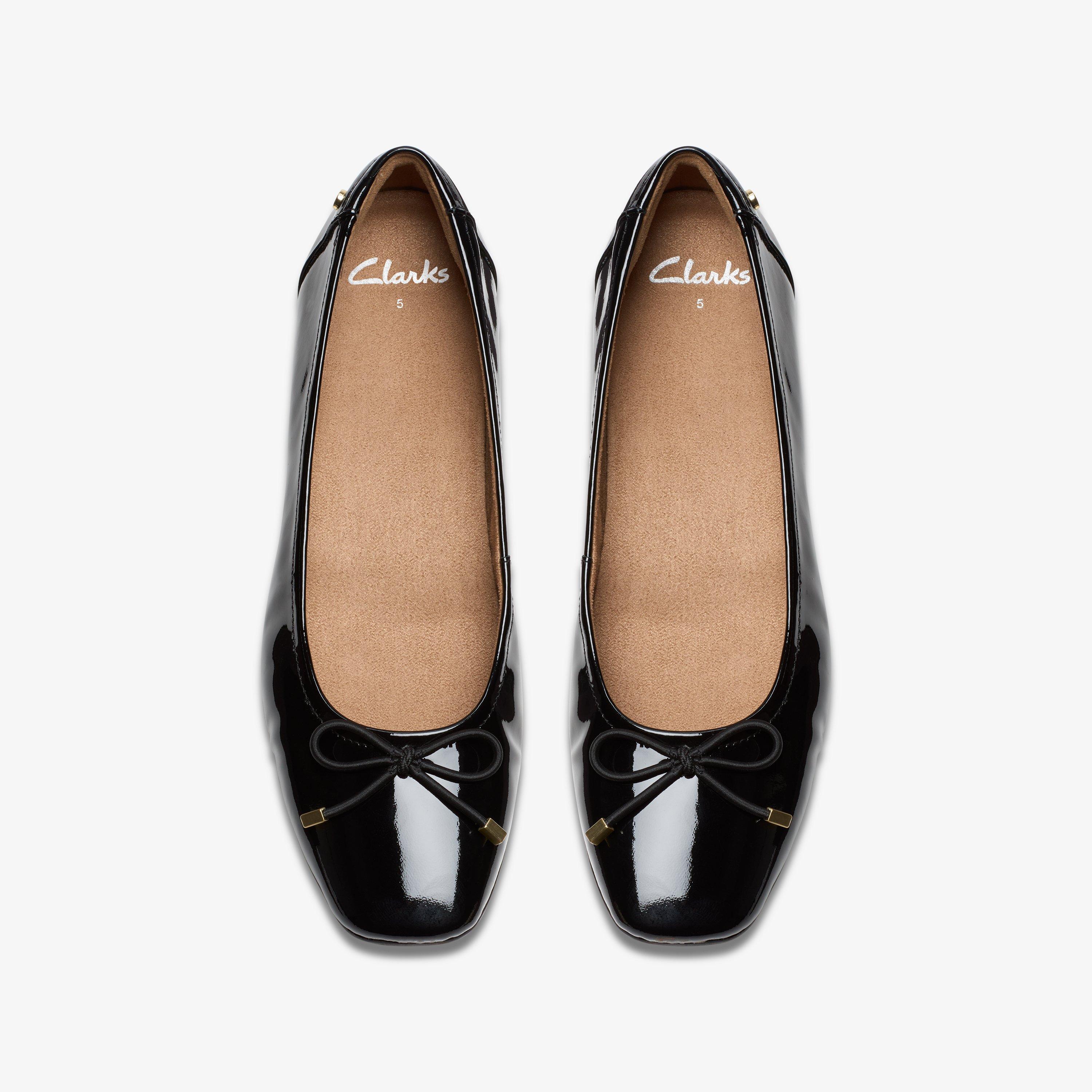 Chaussures ballerines en cuir verni noir pour femmes Candra Light à ...