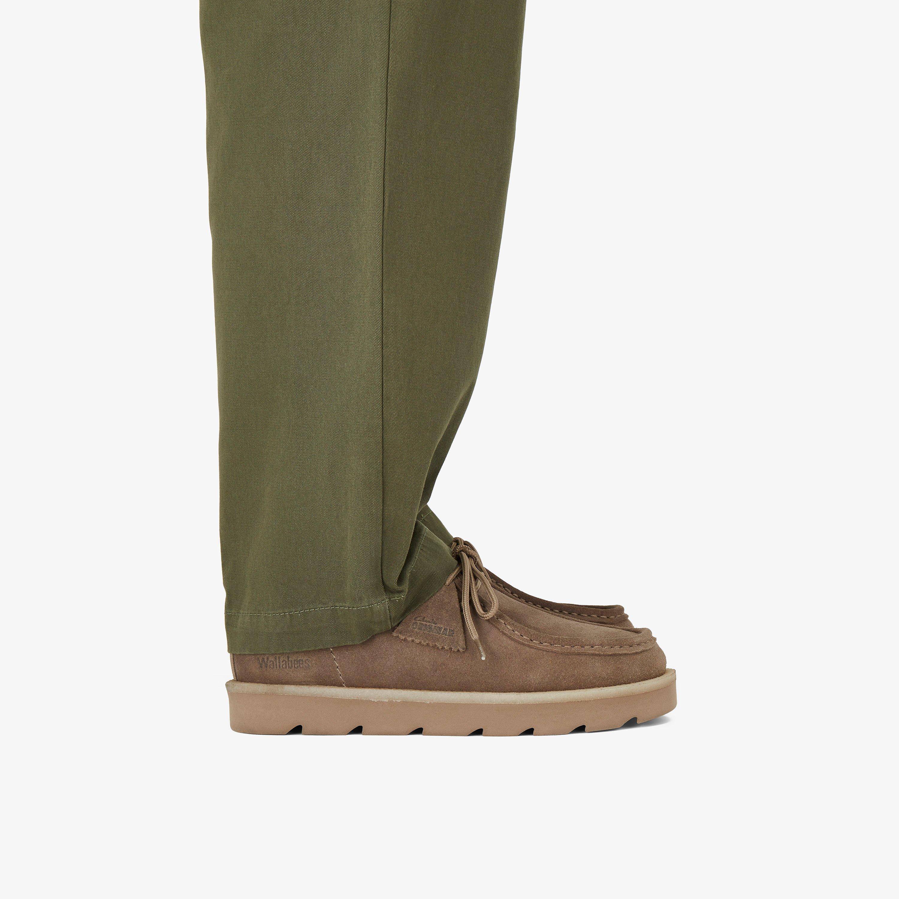 Chaussures à lacets Wallabee en daim gris fumé pour hommes Meare Walla ...