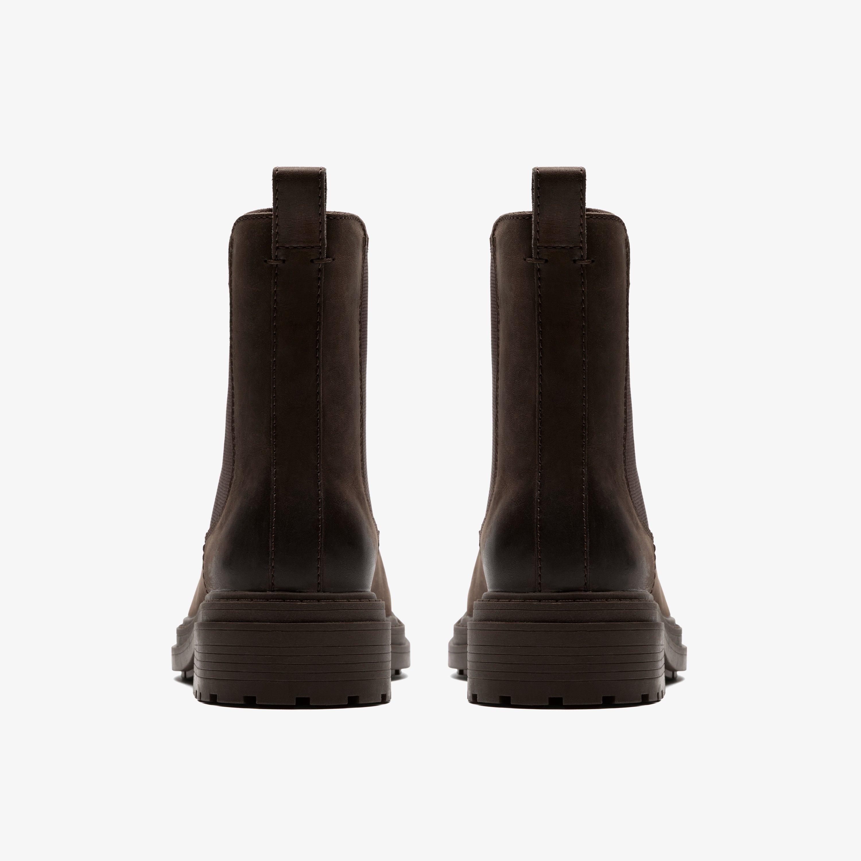 Womens Orinoco 3 Top Dark Brown Leather Ankle Boots, Chelsea Boots ...