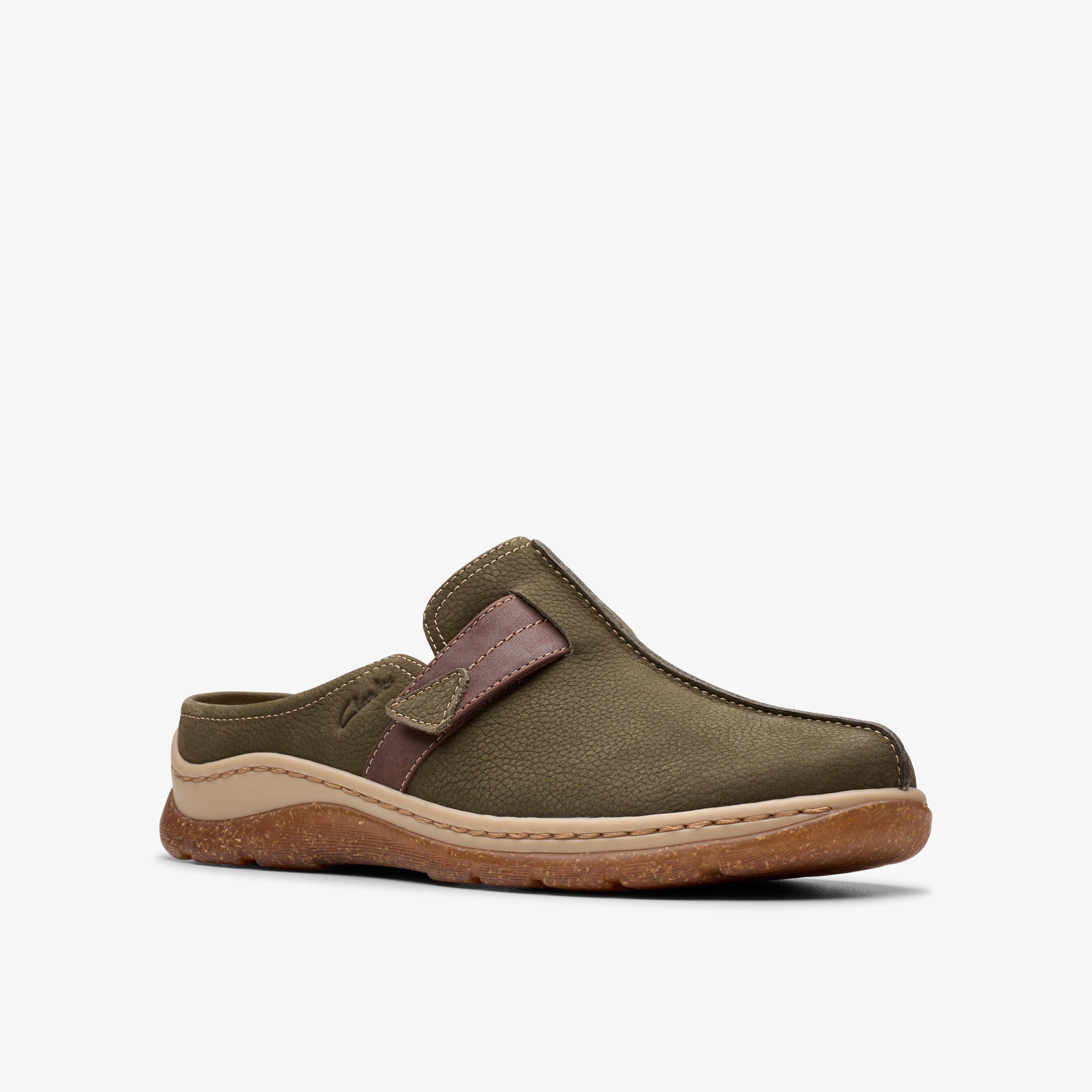 Womens Orlene Clog Olive Nubuck Clogs & Mules | Clarks