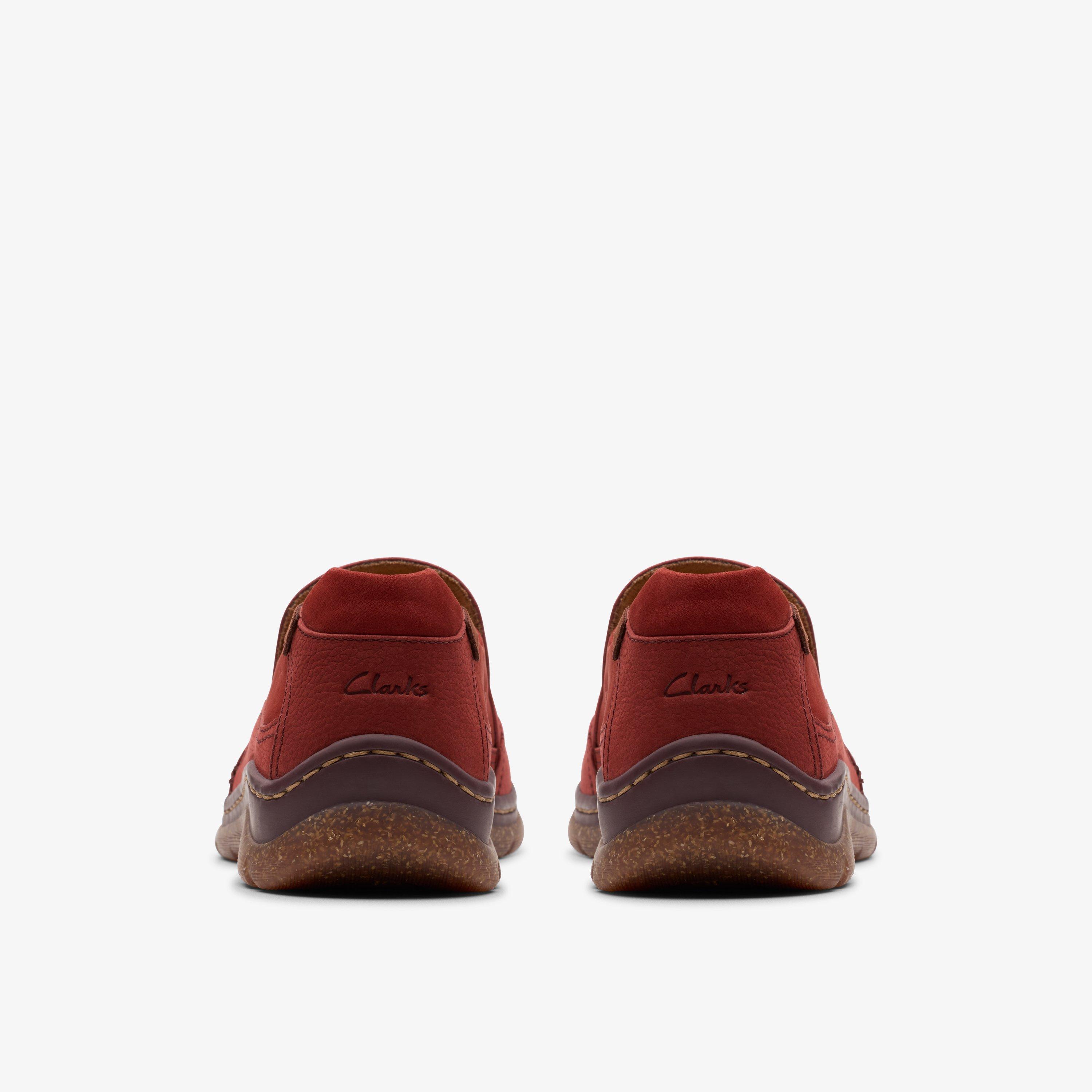 Womens Orlene Slip Chestnut Nubuck Slip-Ons | Clarks