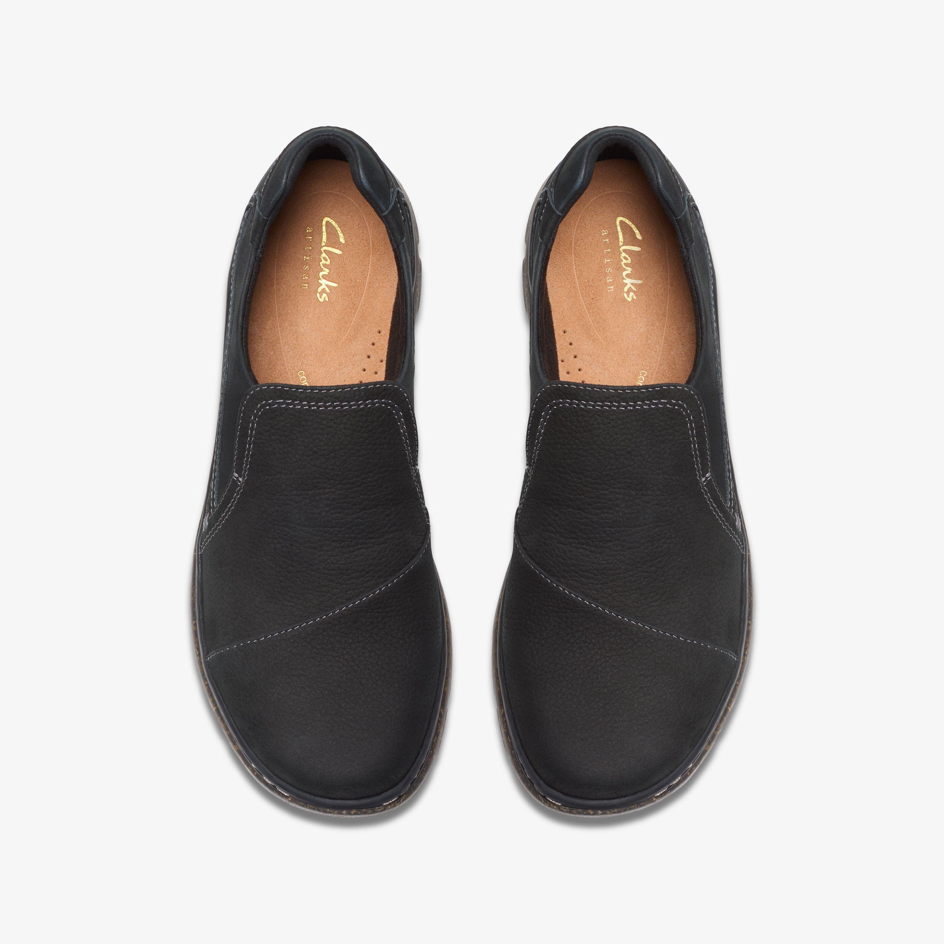 Womens Orlene Slip Black Leather Slip-Ons | Clarks