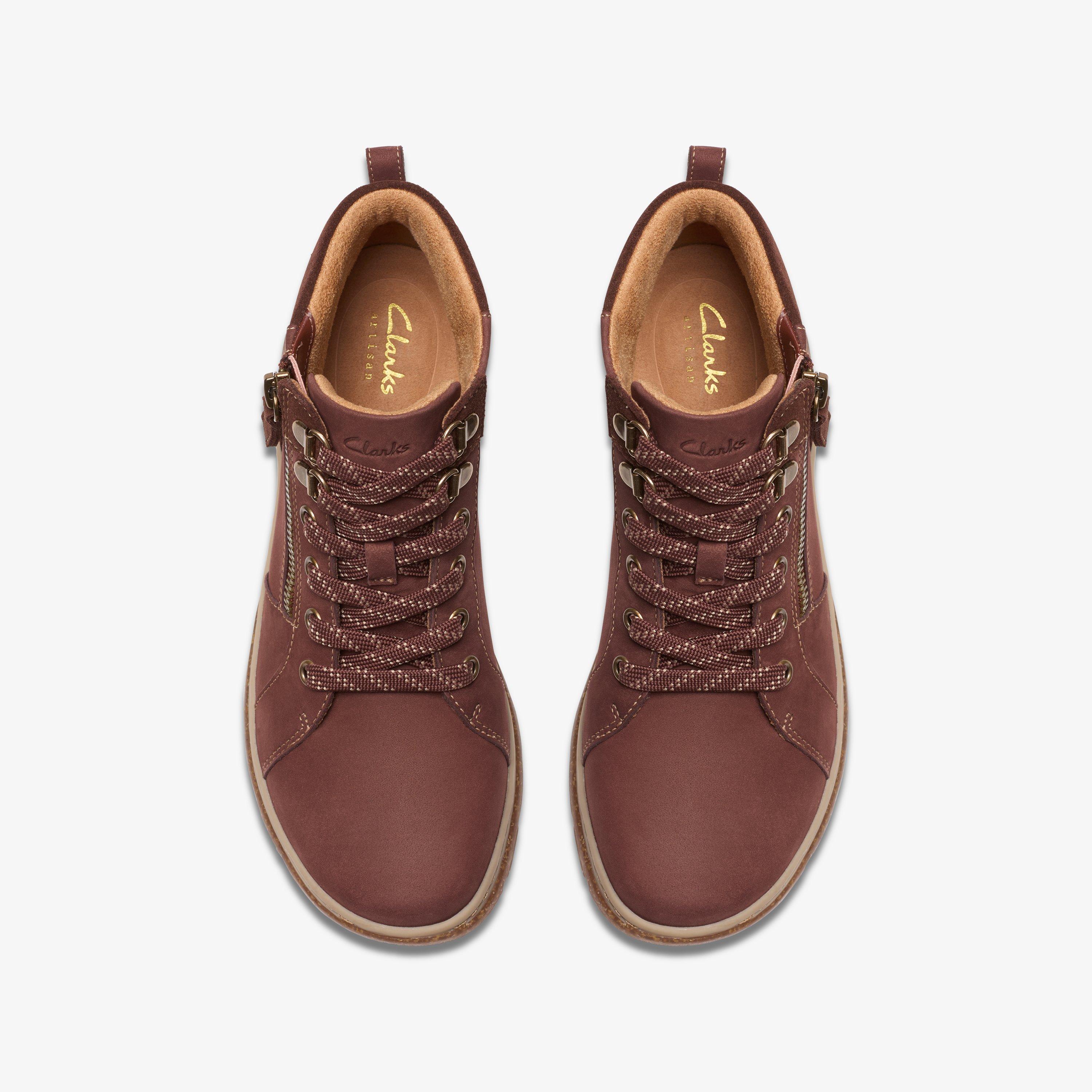 Womens Orlene Top Waterproof British Tan Nubuck Chelsea Boots | Clarks