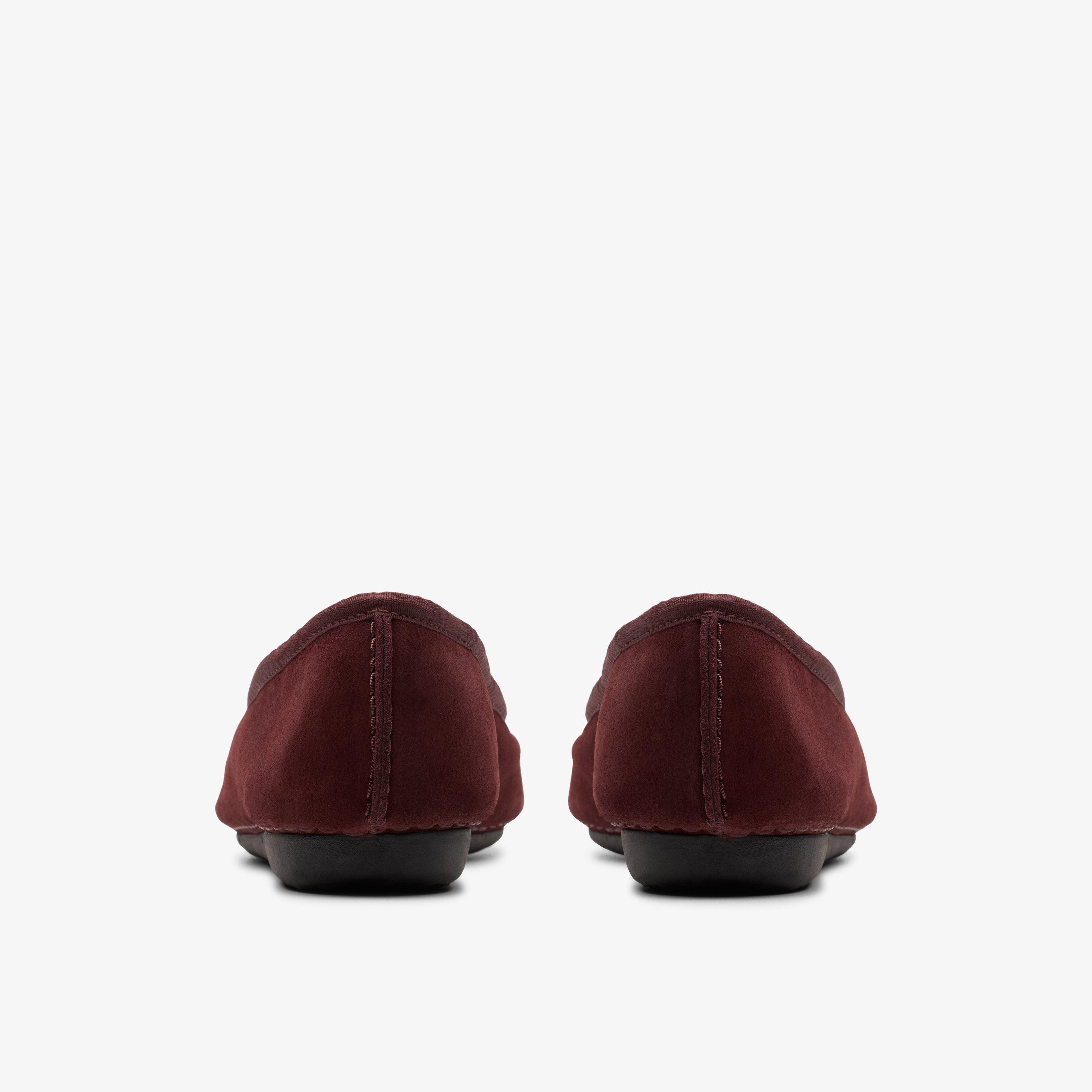 Womens Freckle Ice Merlot Suede Pumps, Slip Ons, Ballet Pumps Shoes ...