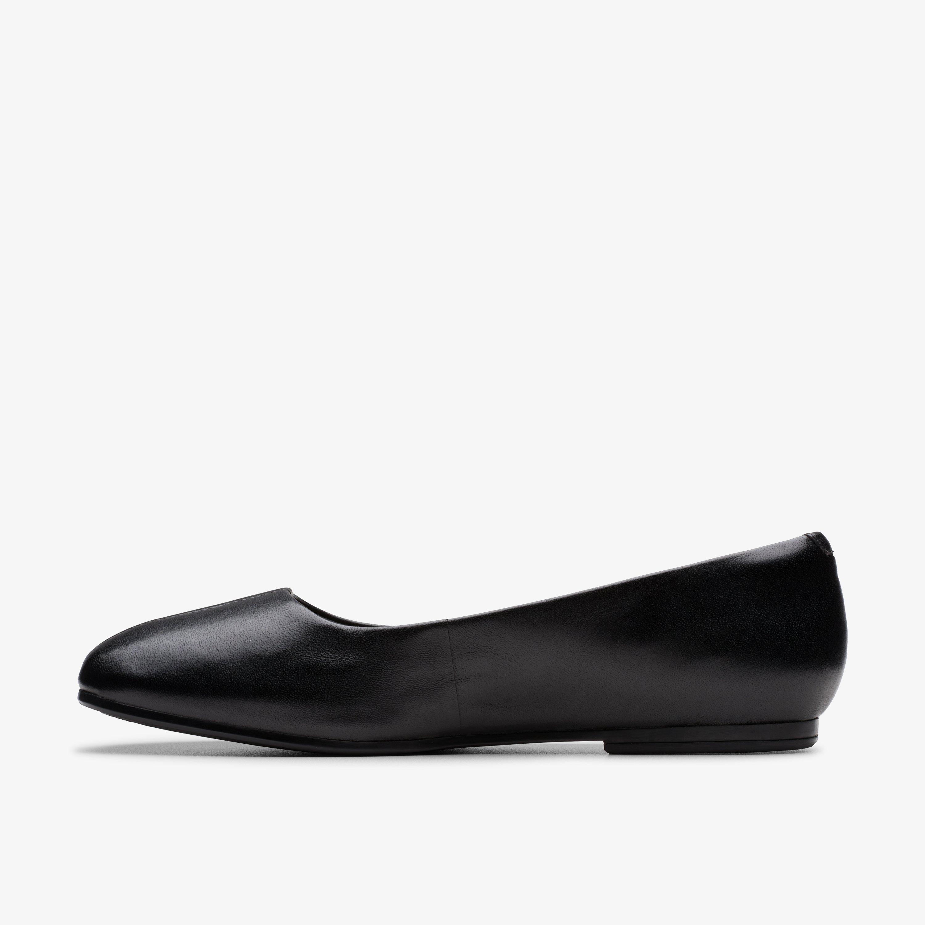 Womens Livia Lily Black Leather Pumps | Clarks US