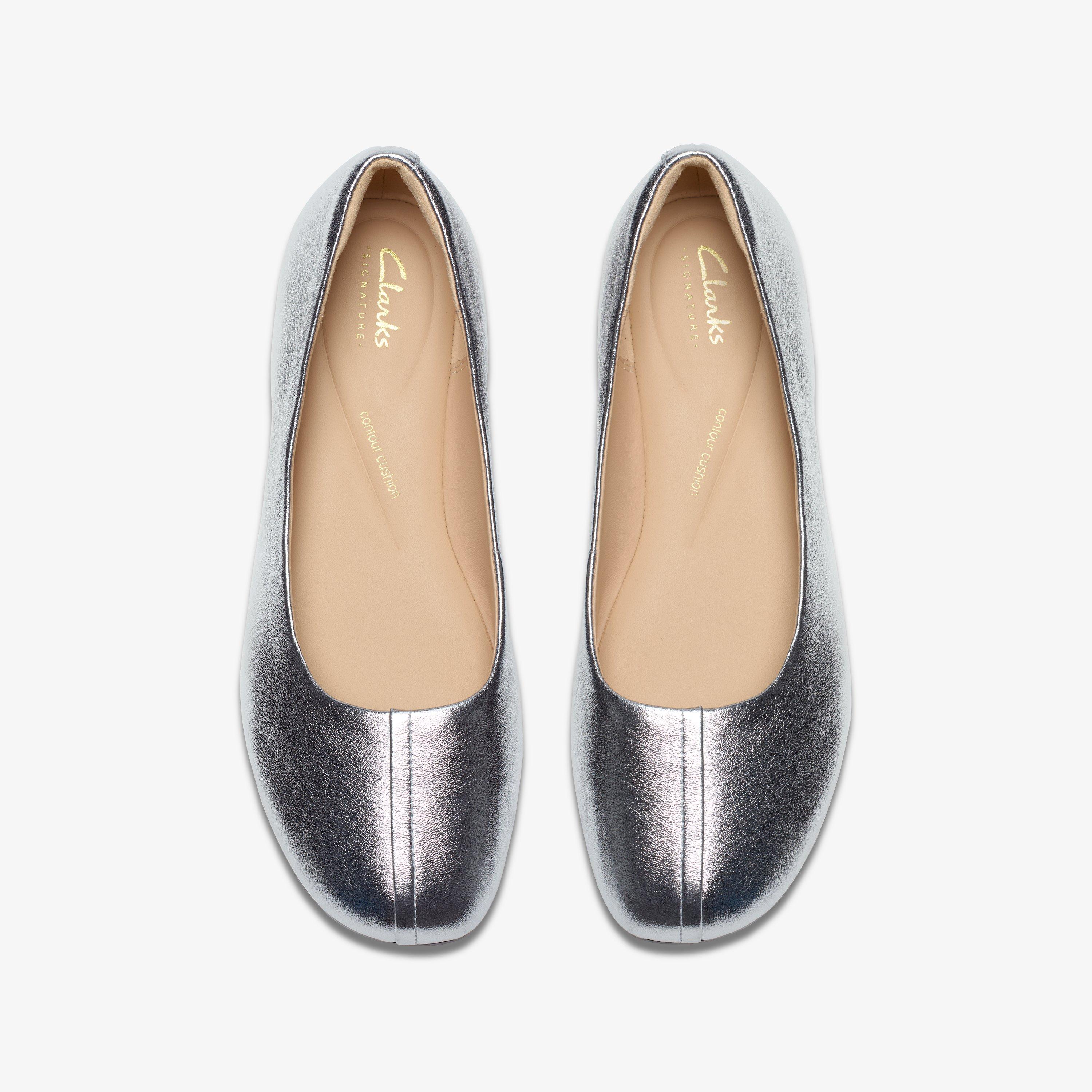 Womens Livia Lily Silver Pumps | Clarks