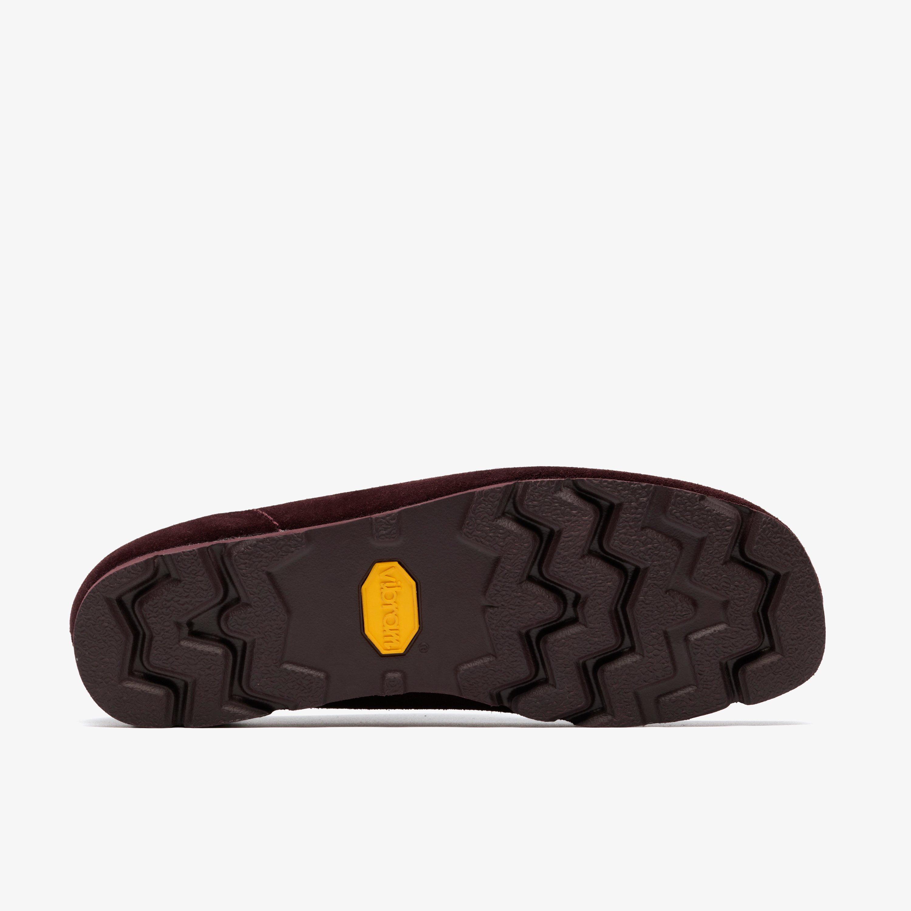 Mens Wallabee GORE-TEX Purple Grape Suede Wallabee Lace Up Shoes | Clarks