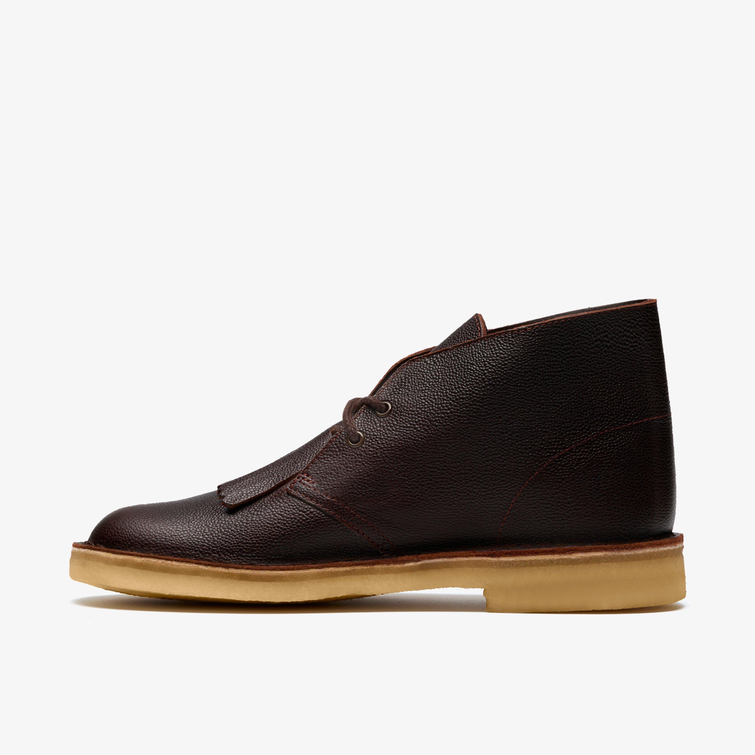 Mens Desert Boot Brown Scotch Grain Desert Boot | Clarks