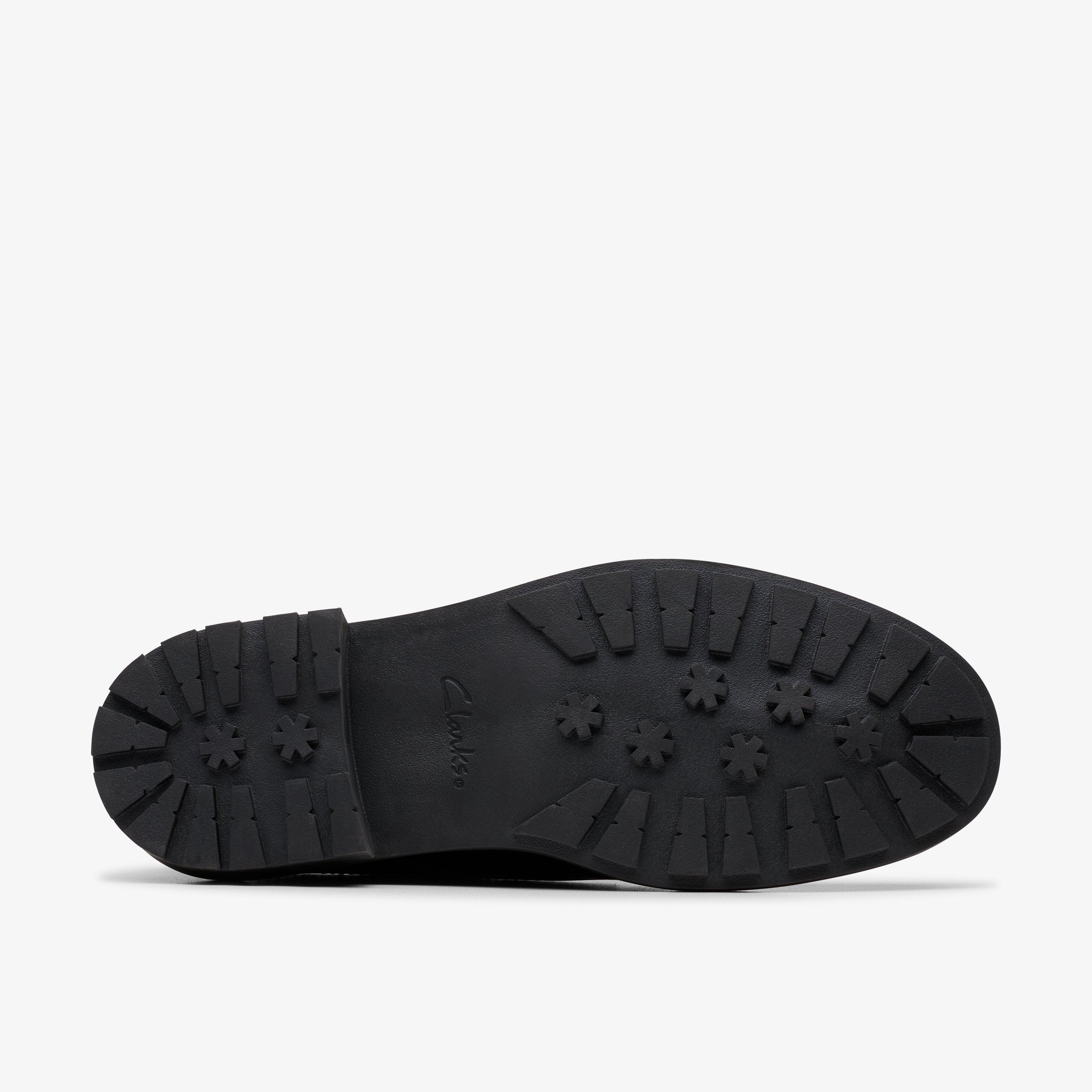 Mocassins Orinoco3 Derby en cuir noir pour femmes | Clarks