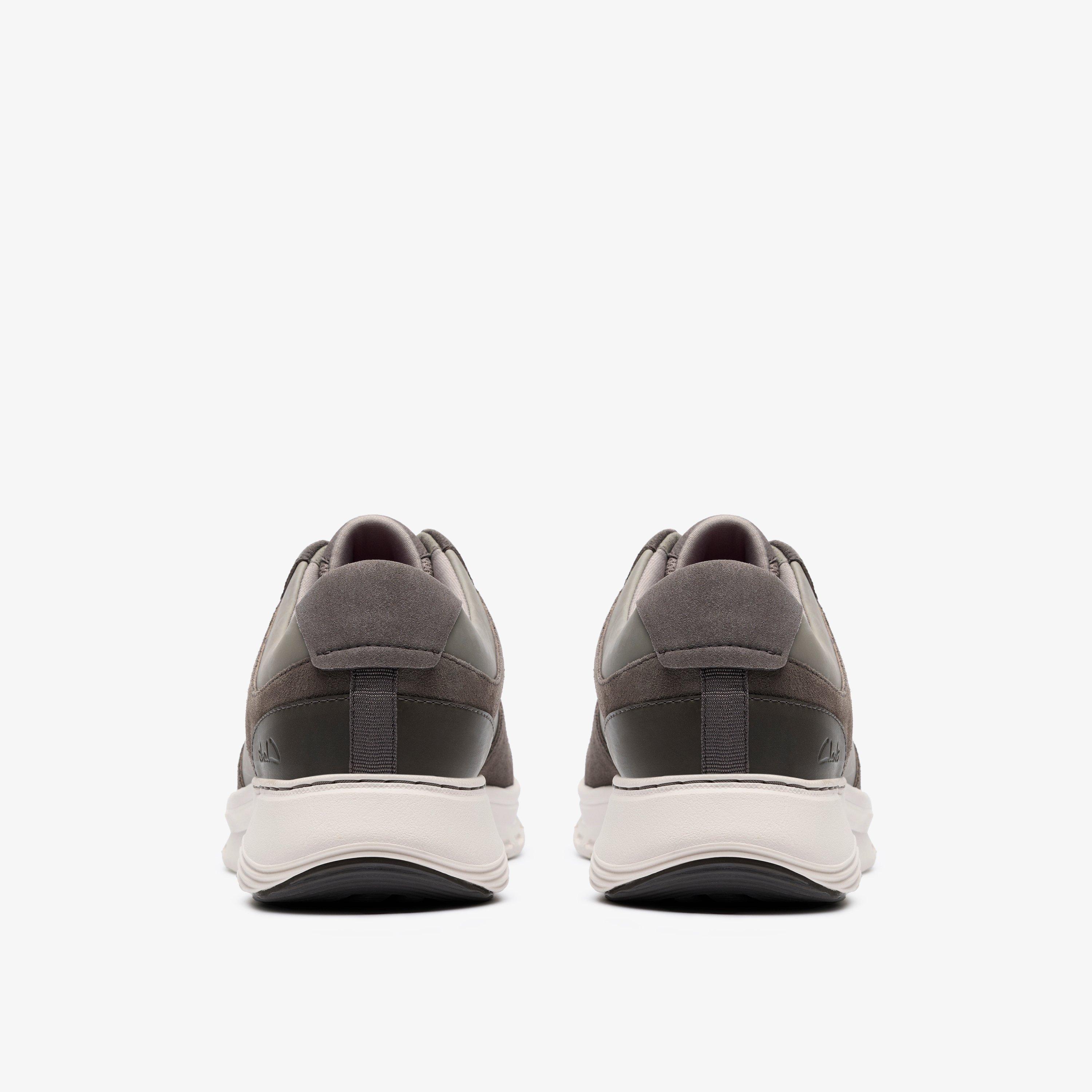 Mens Motion Trek Go Grey Sneakers | Clarks
