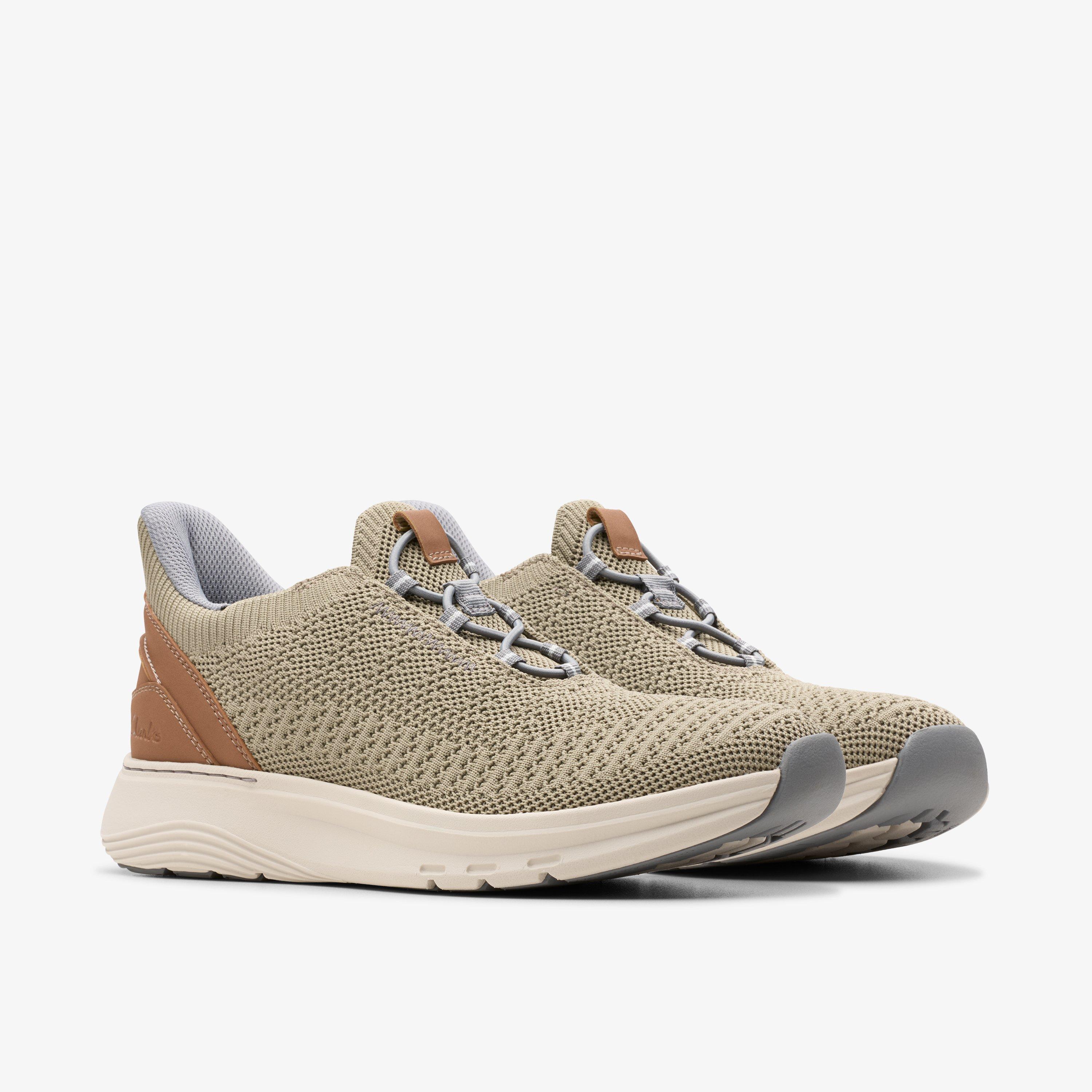 Mens Motion Trek LO Sand Knit Trainers | Clarks Outlet