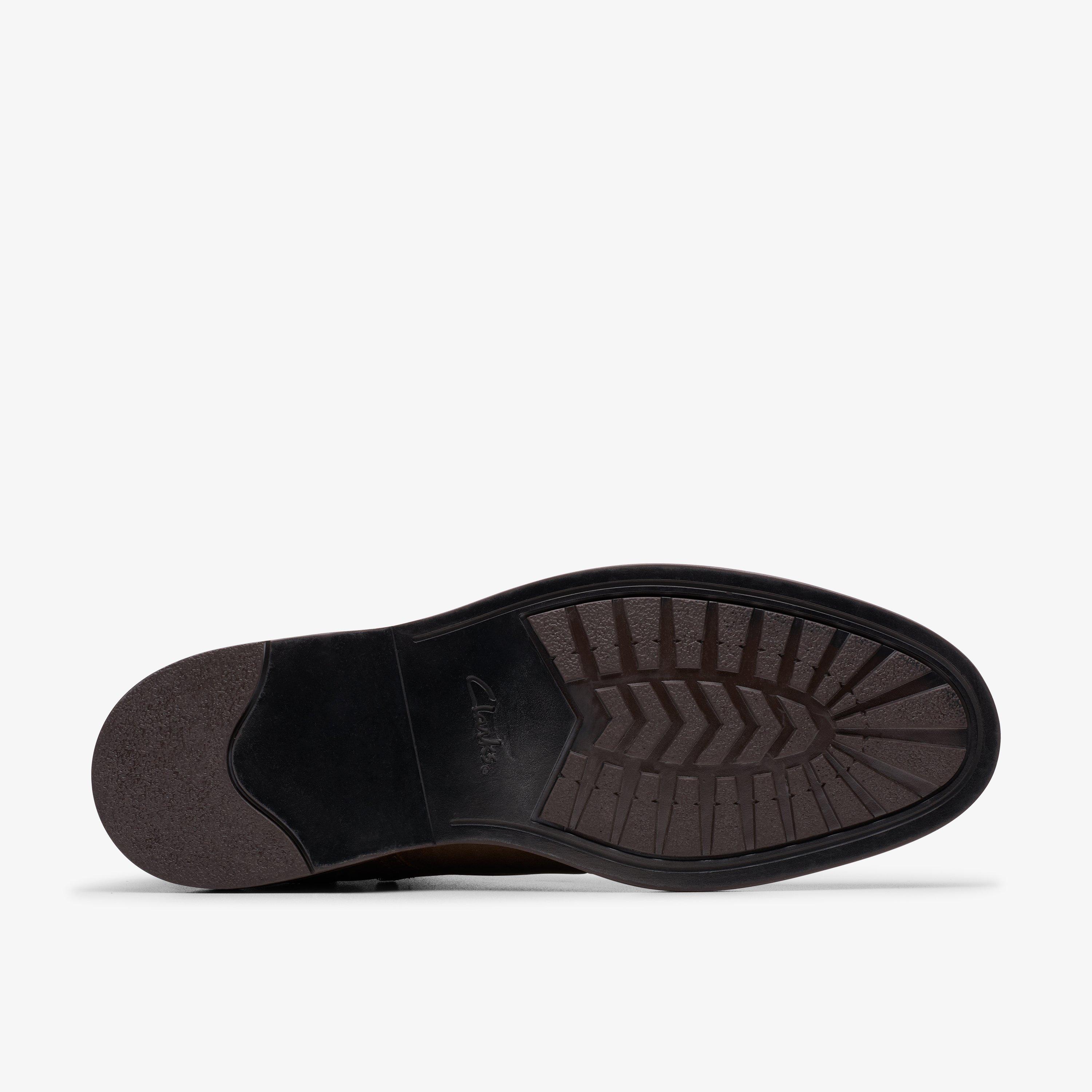 Mens Aldwin Cap Brown Leather Boots| Clarks