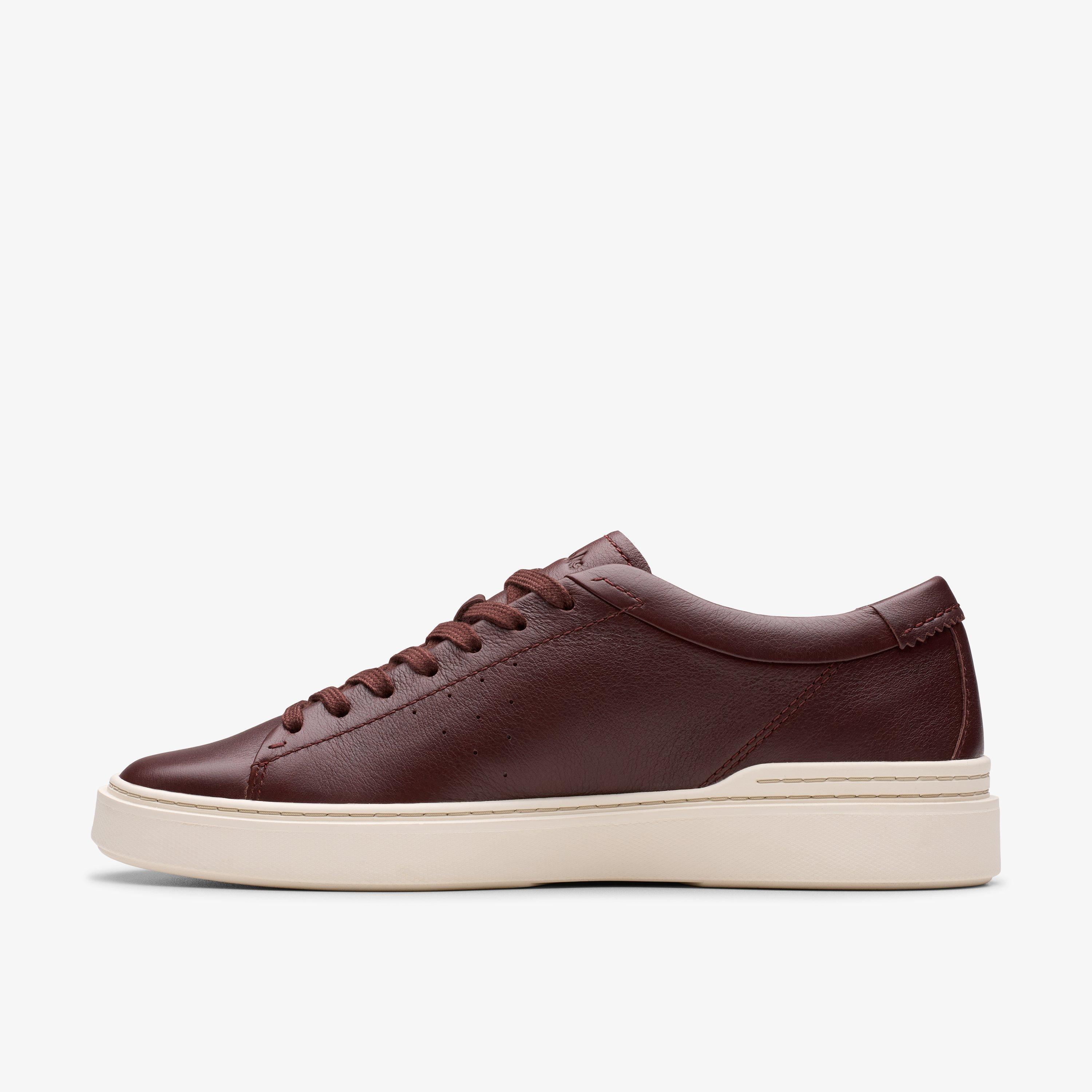 Mens Craft Swift Brown Leather Trainers | Clarks