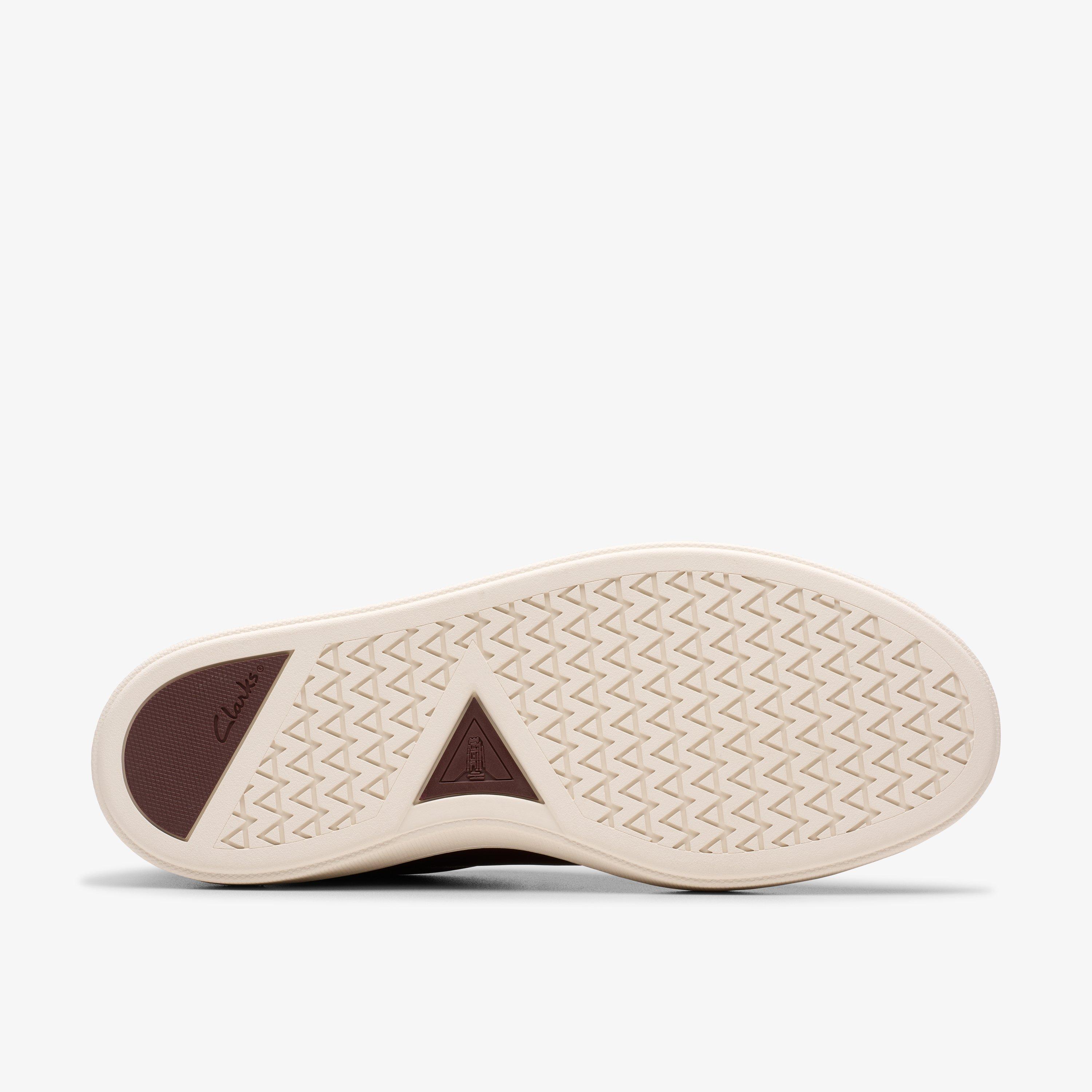 Mens Craft Swift Brown Leather Trainers | Clarks