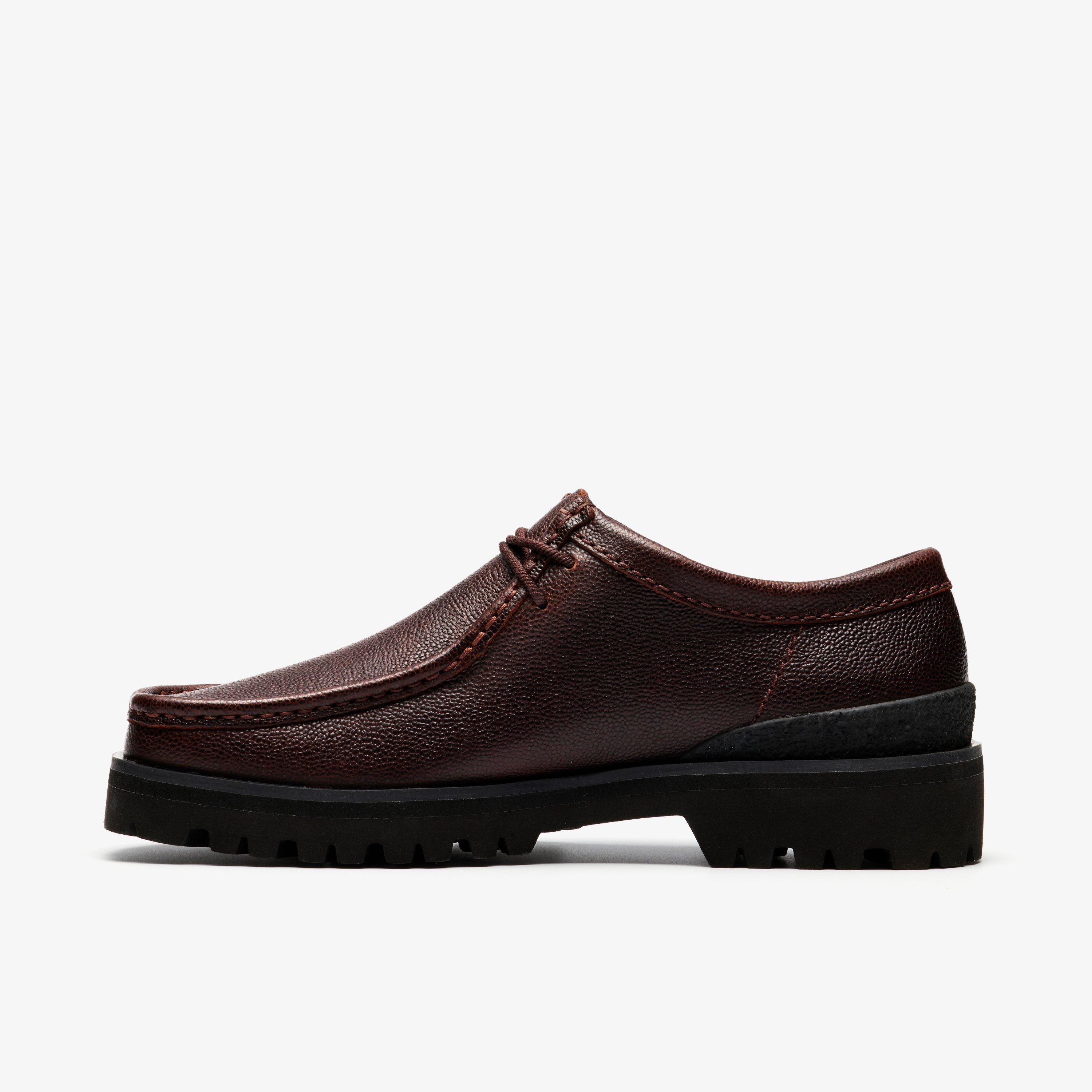 Mens Walla Yukoner Brown Scotch Grain Shoes| Clarks
