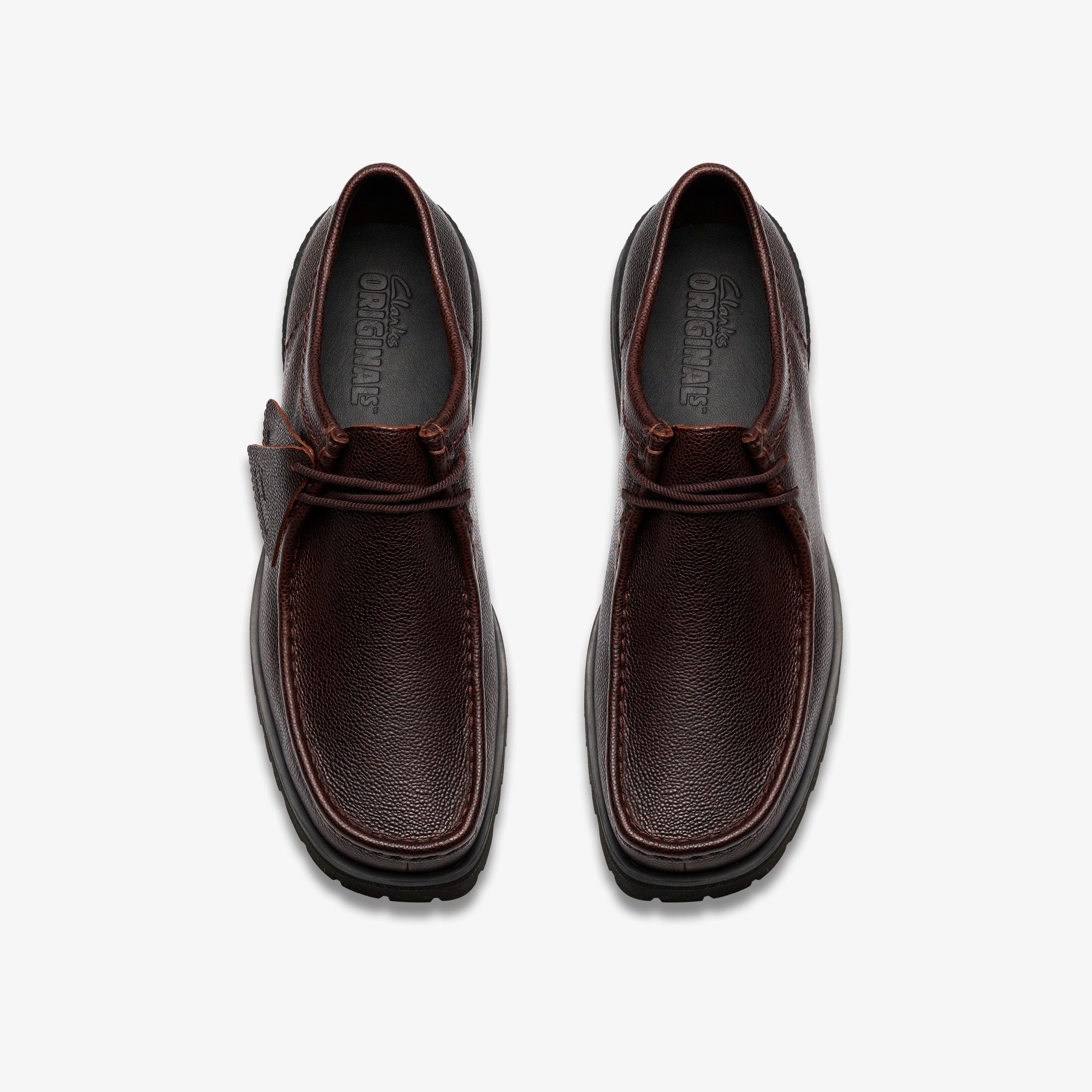 Mens Walla Yukoner Brown Scotch Grain Shoes | Clarks