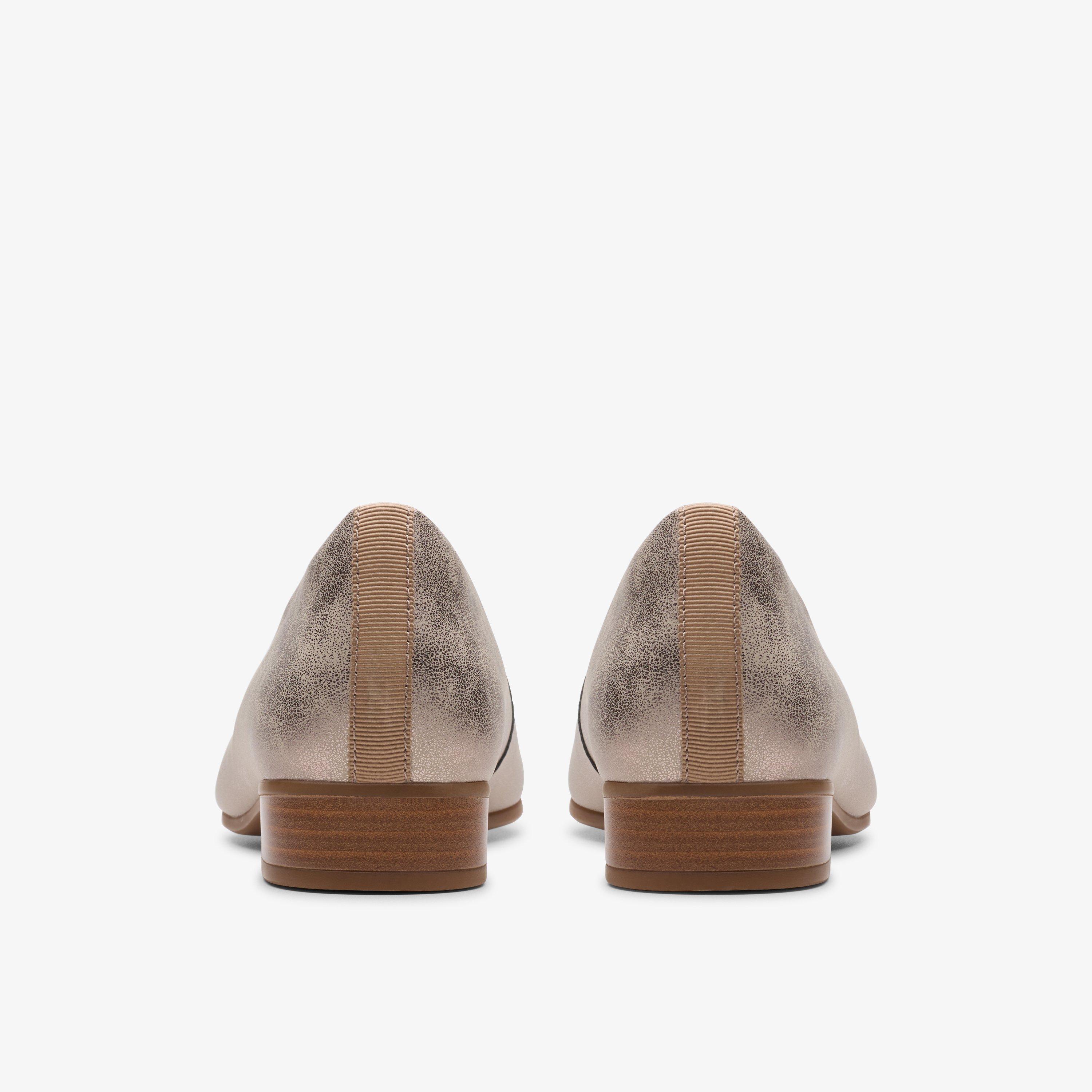 Womens Juliet Monte Taupe Metallic Slip Ons | Clarks EU