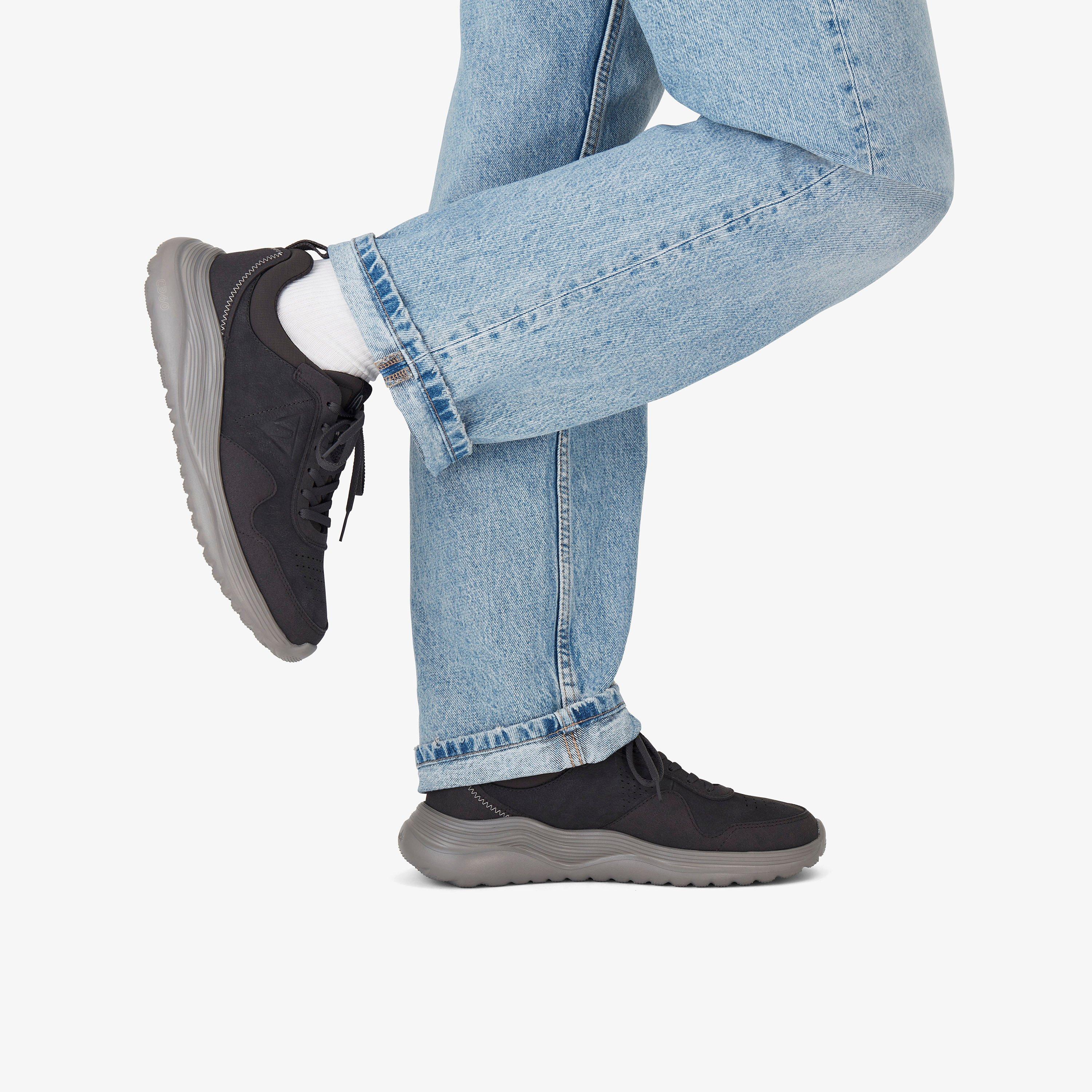 Mens LT 360 Lace Dark Grey Shoes | Clarks
