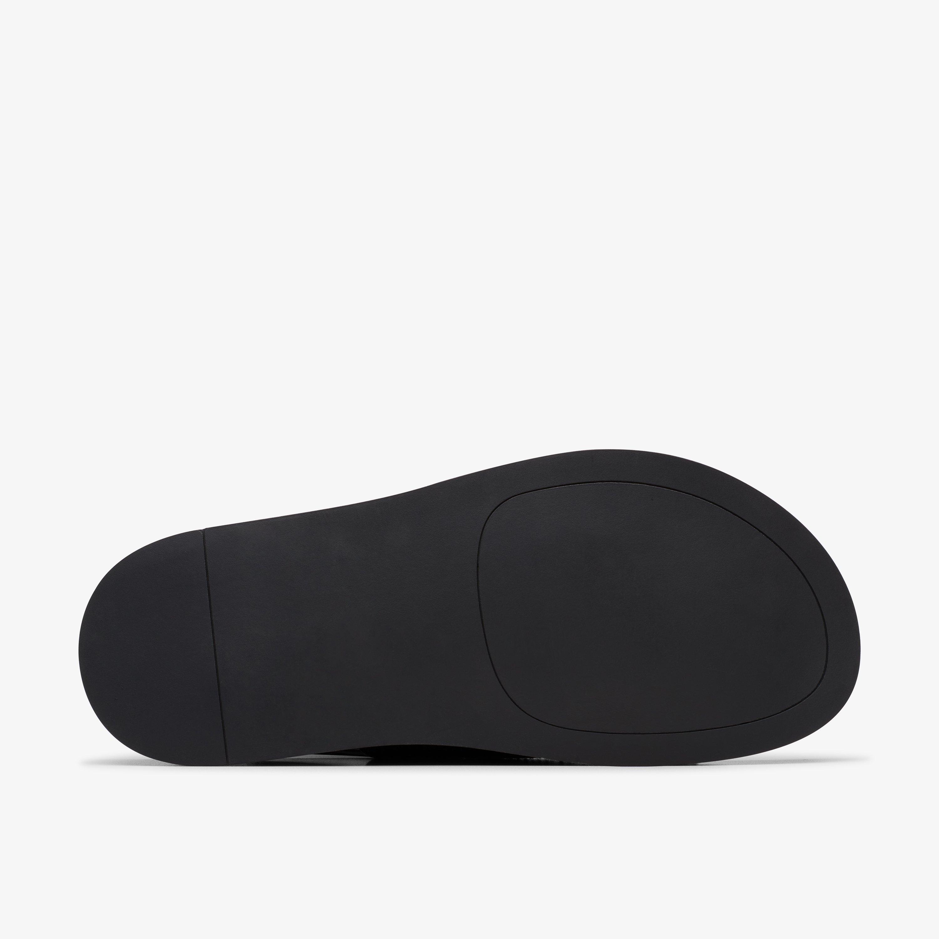 Sandalias Planas Jessamine Sol Negras para Mujer | Clarks