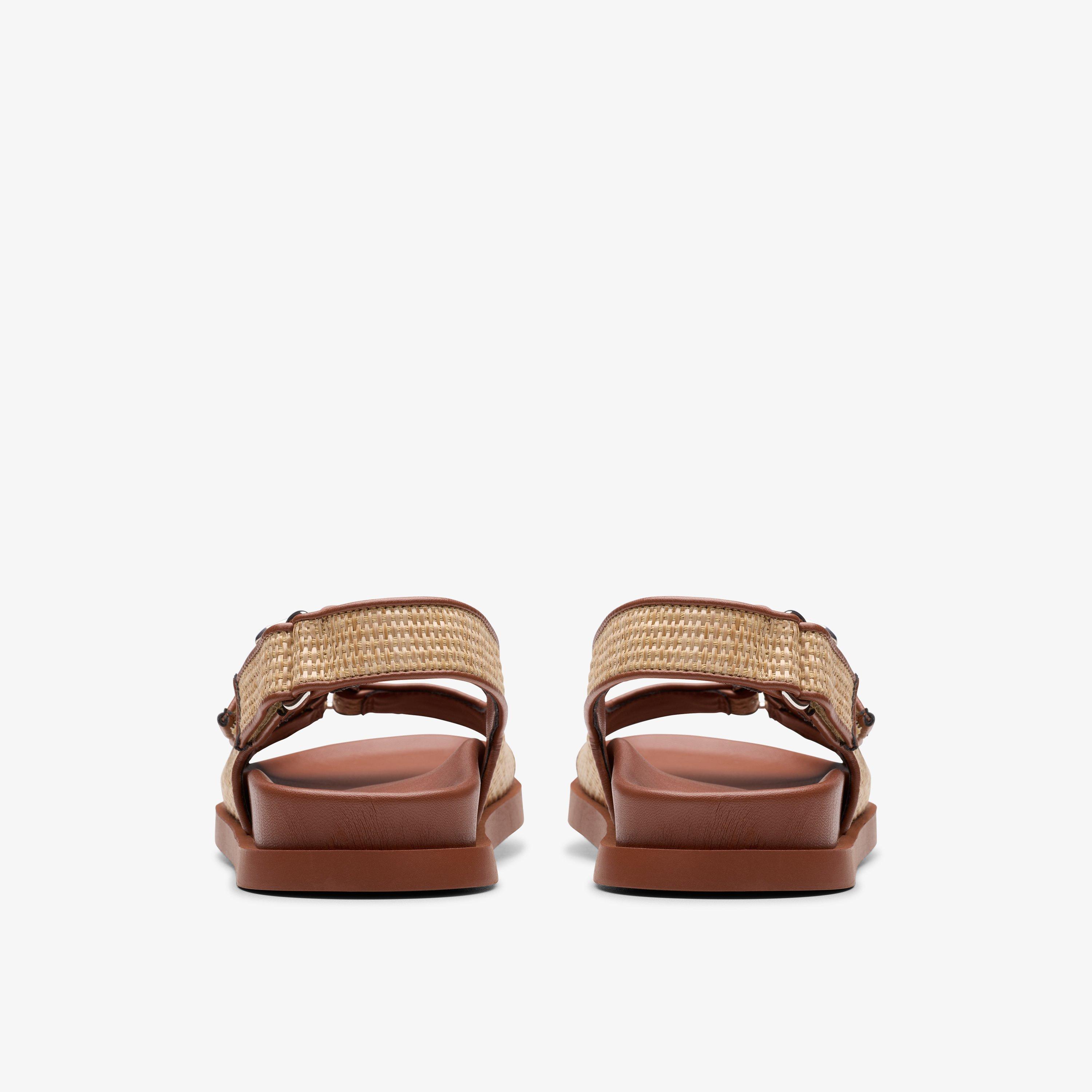 Sandalias Planas Jessamine Sol Natural para Mujer | Clarks