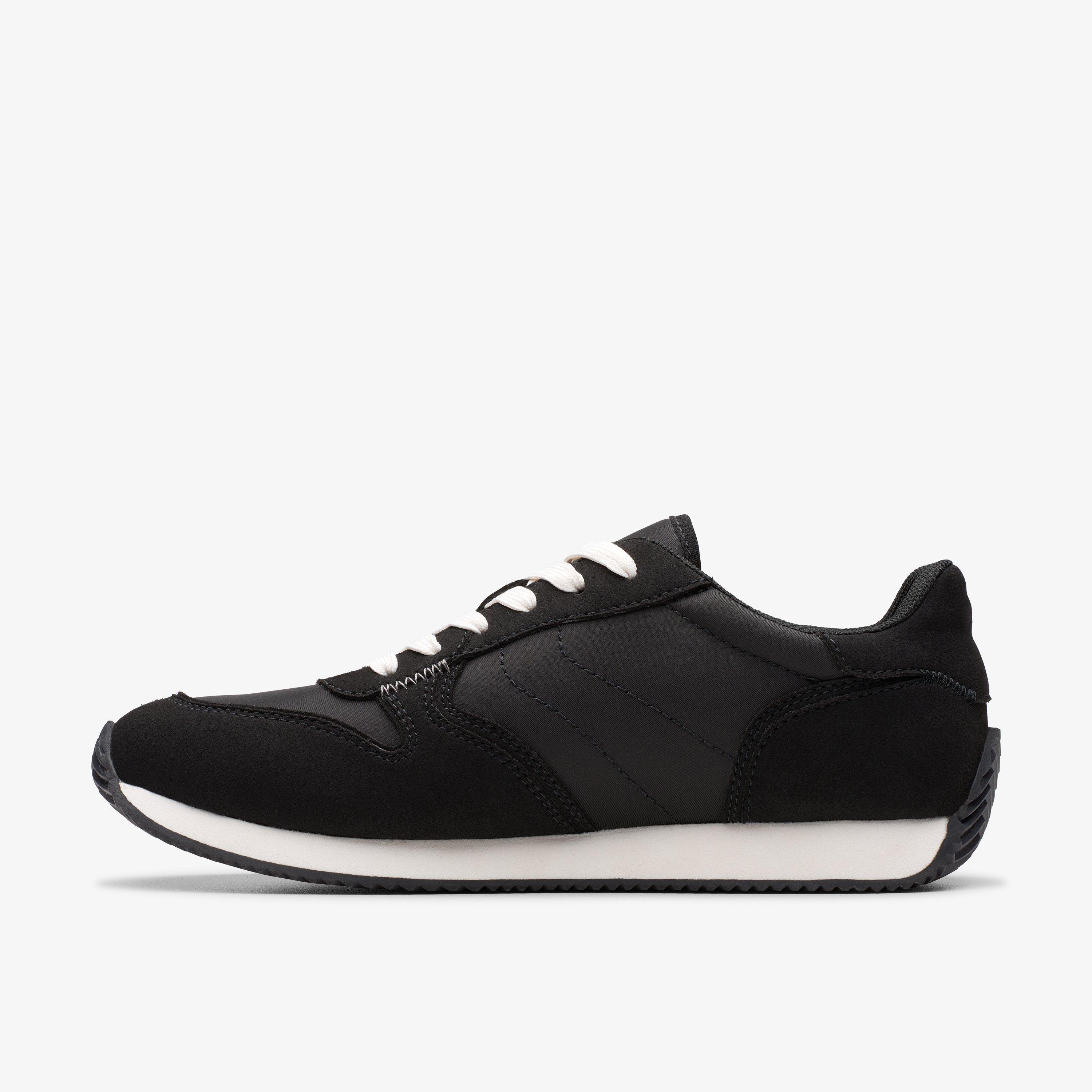 Womens Teirra Run Black Trainers | Clarks Outlet