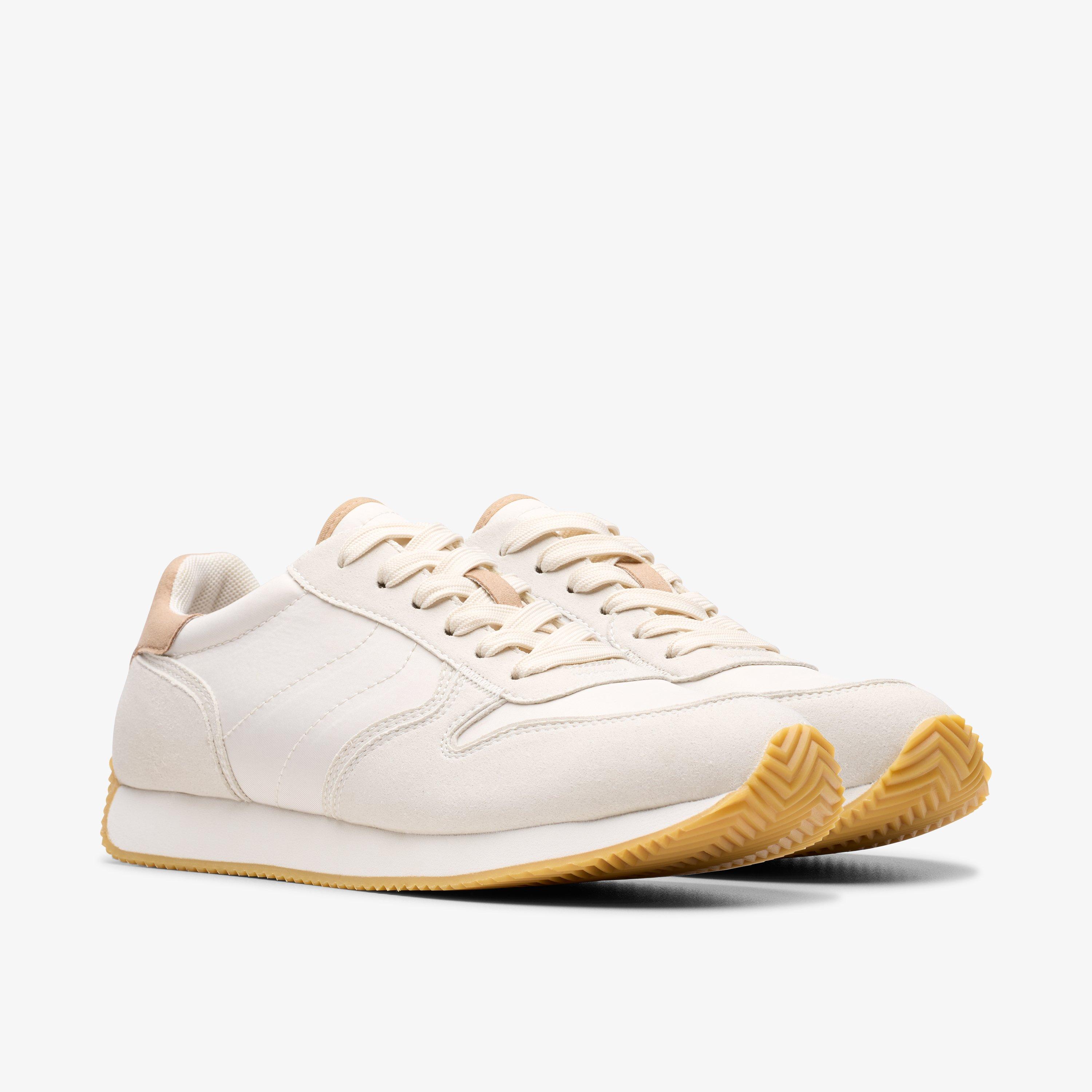 Womens Teirra Run Off White Trainers | Clarks Outlet