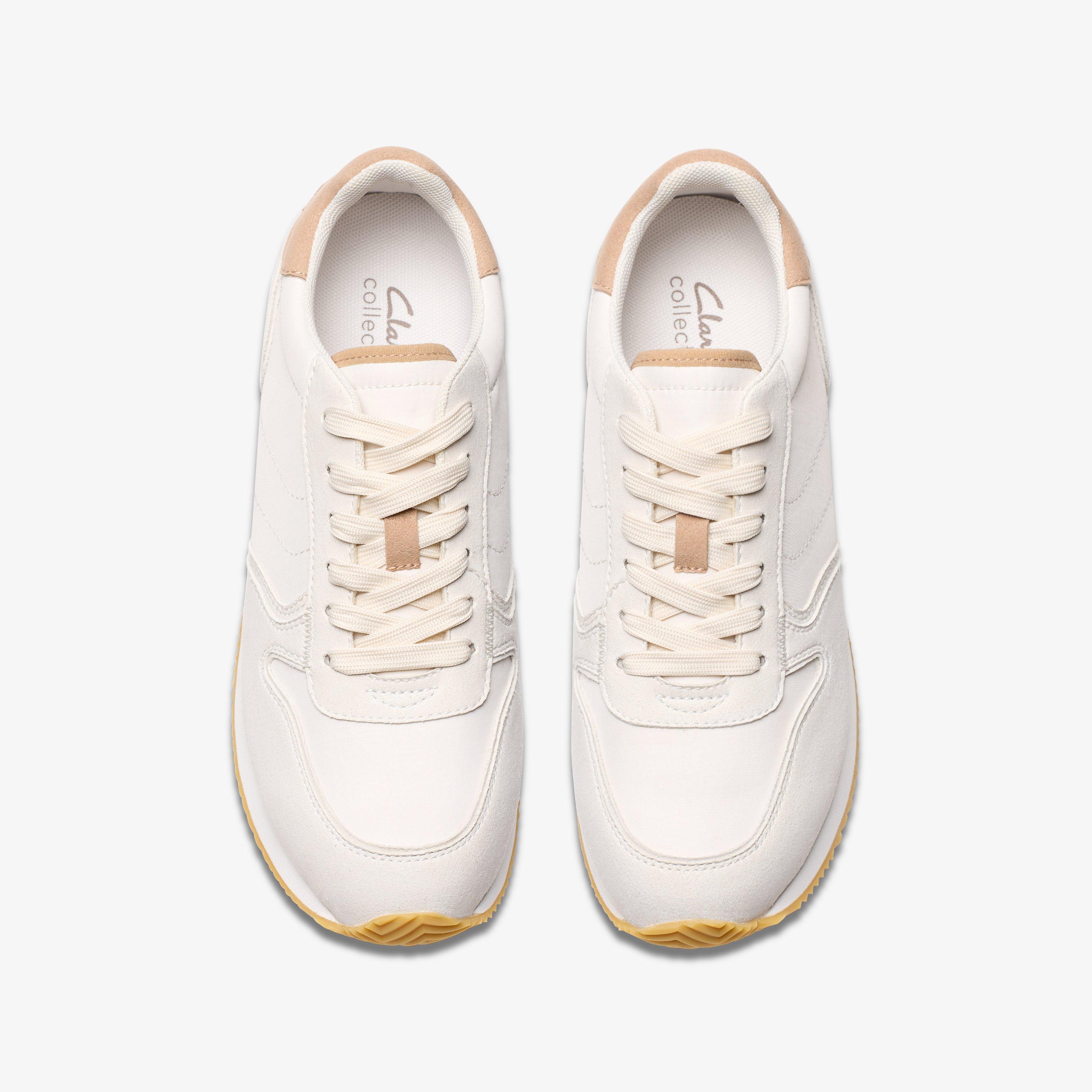 Womens Teirra Run Off White Trainers | Clarks Outlet