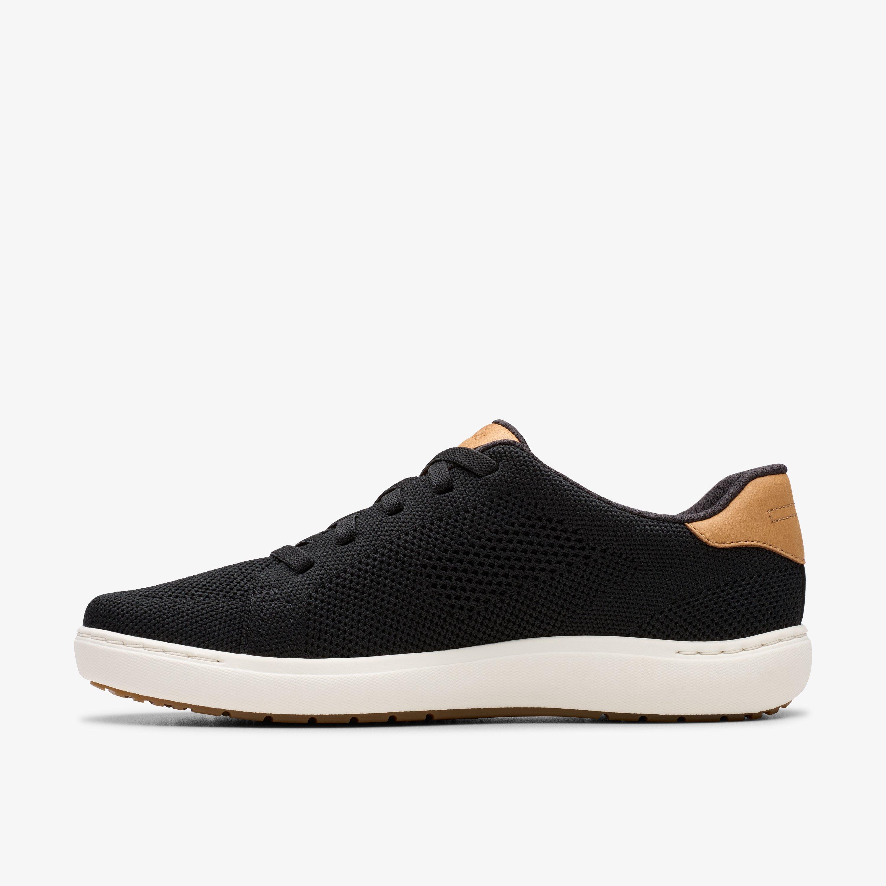Women's Nalle Walk Black Knit Sneakers | Clarks