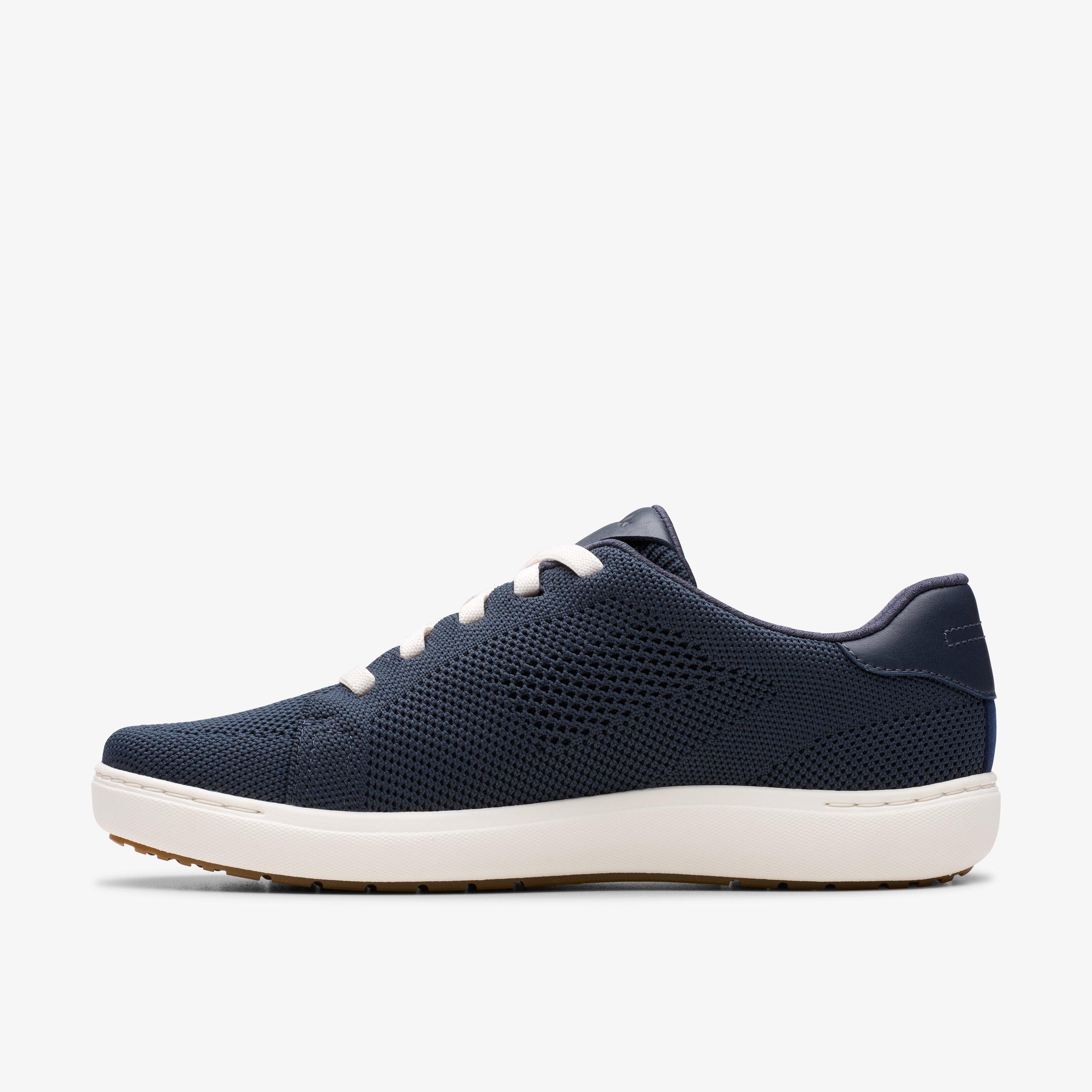 Women's Nalle Walk Navy Knit Sneakers | Clarks
