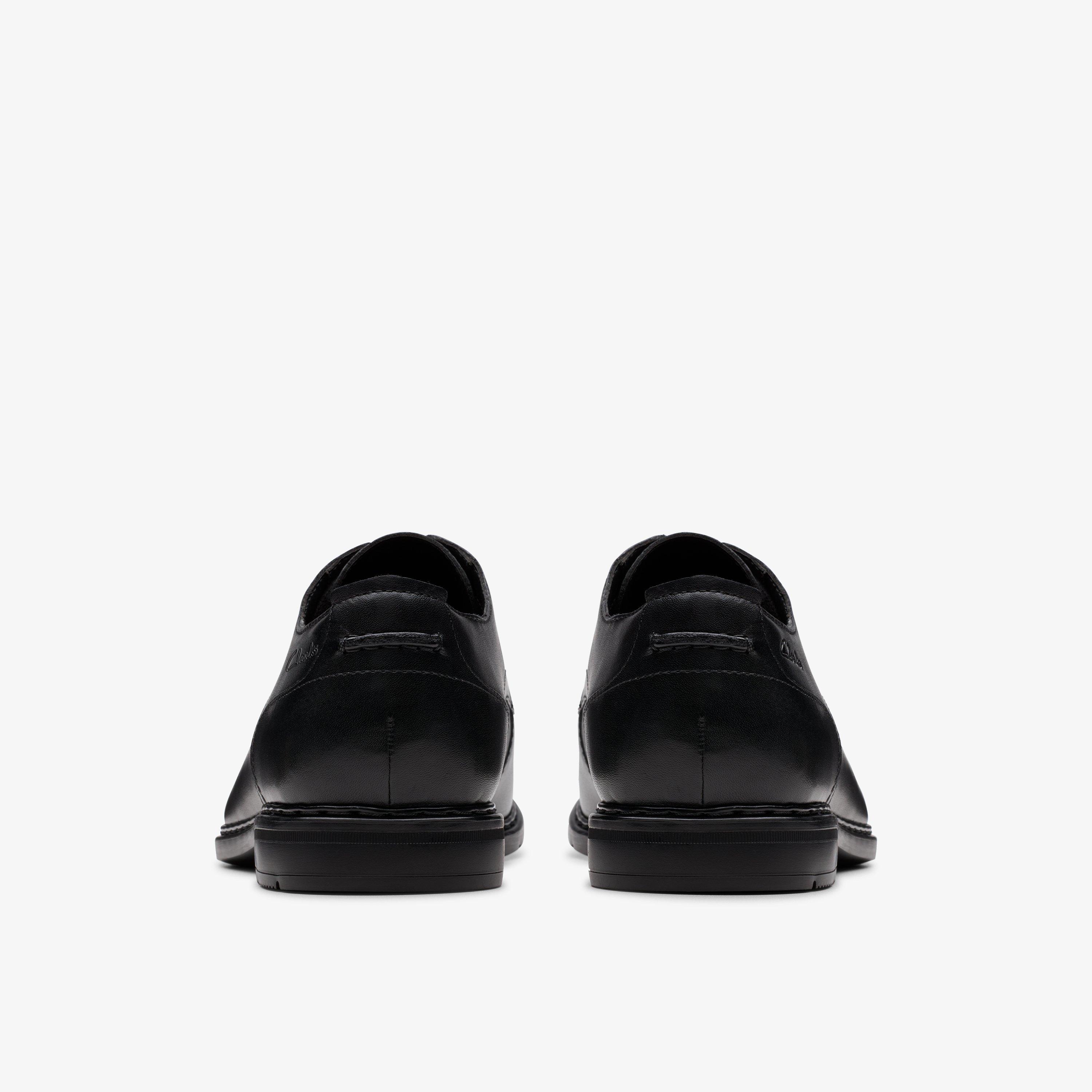 Mens Banbury Derby Black Leather Derby Shoe | Clarks