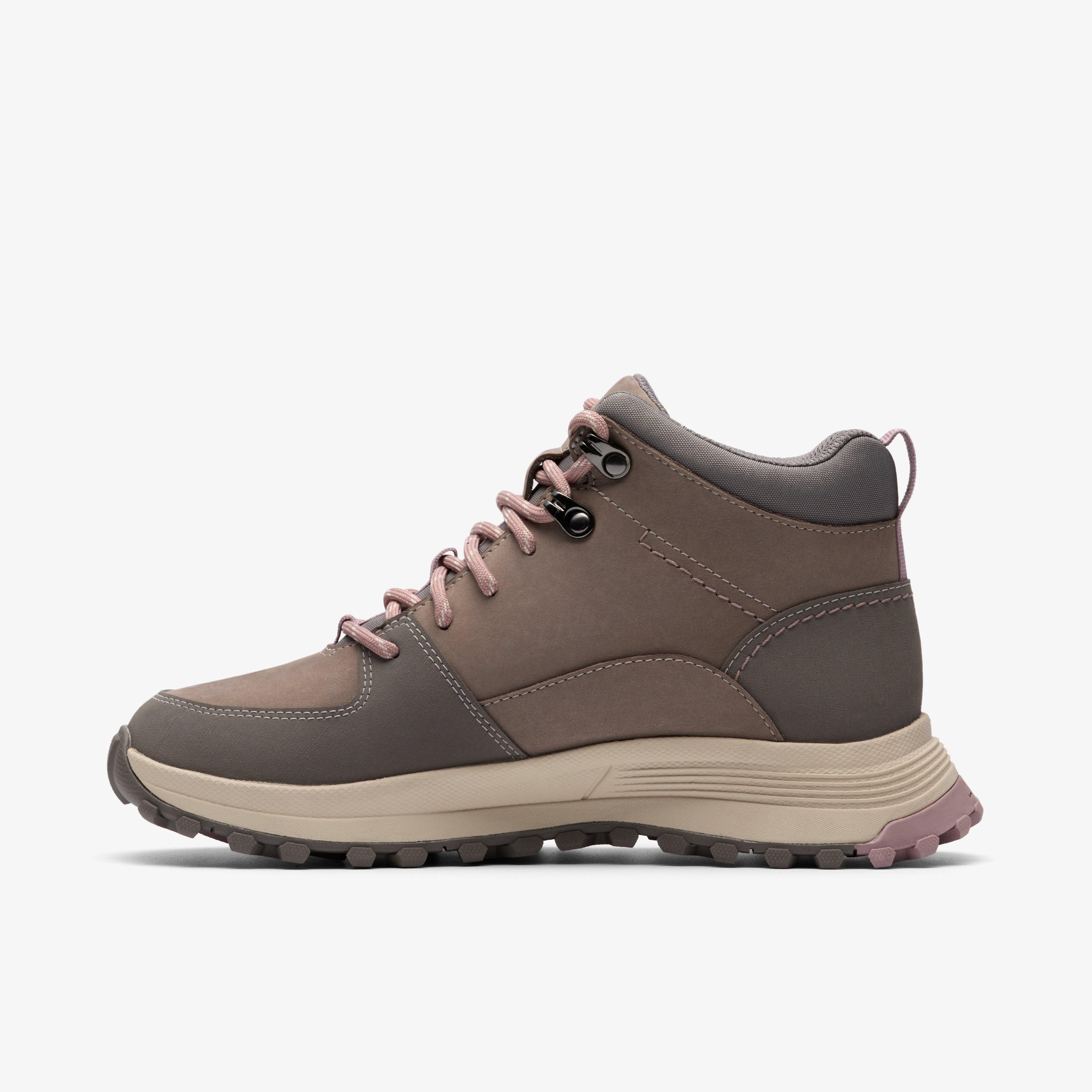 Womens ATL Trek Boot GORE-TEX Grey Warmlined Combination Ankle ATL Walking Boots | Clarks