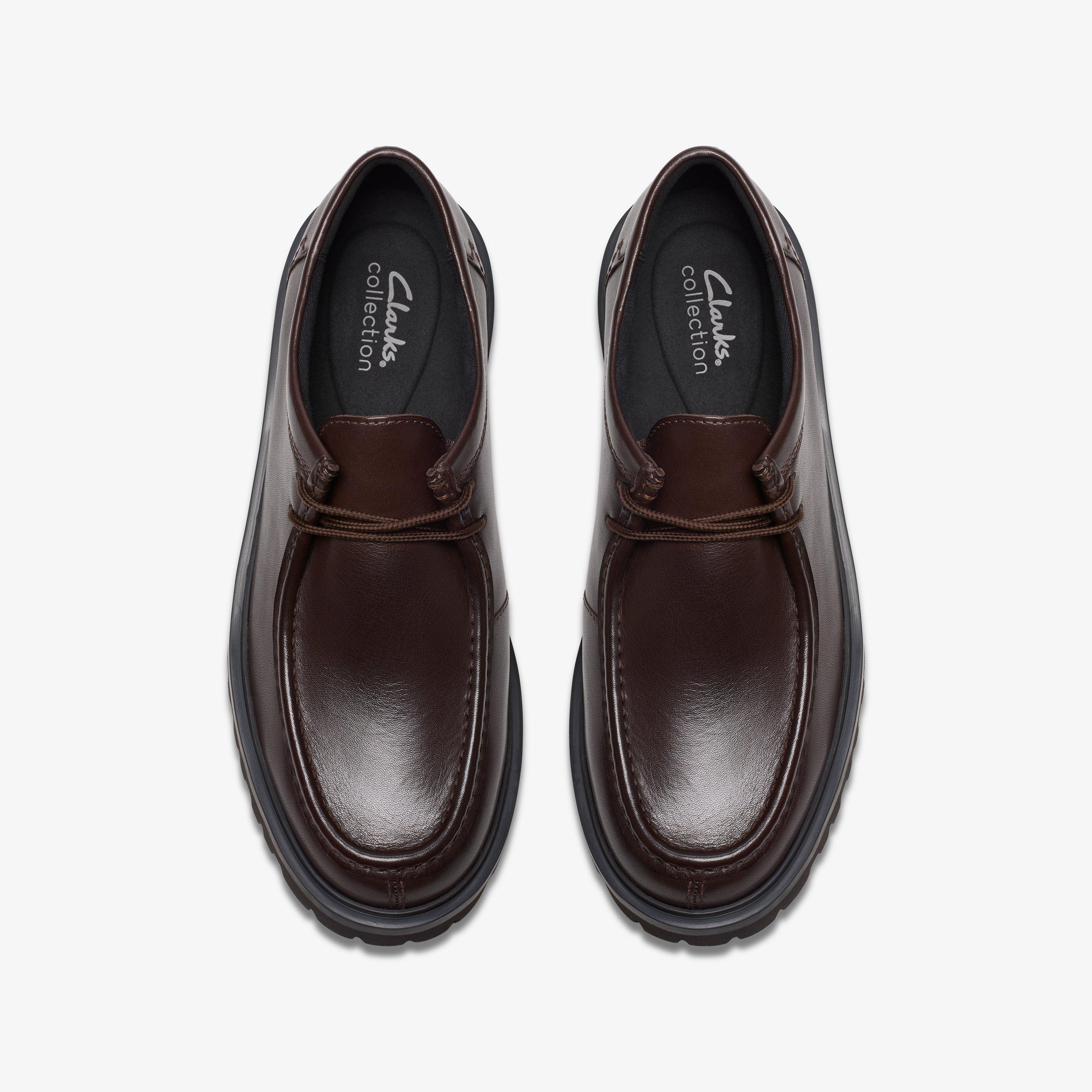 Mens Berwick Seam Brown Leather Lace Up Shoes | Clarks