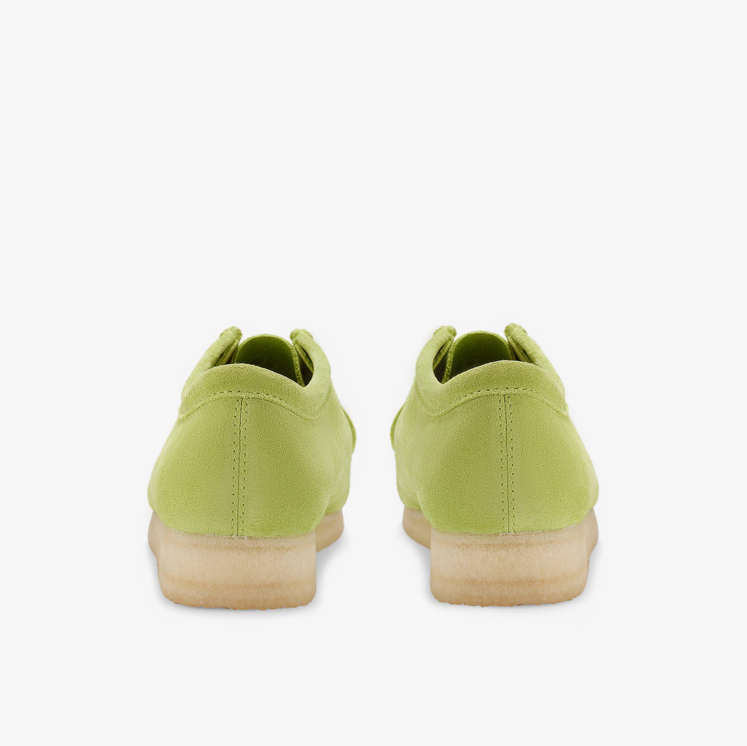 Womens Wallabee Lime Suede Wallabee | Clarks