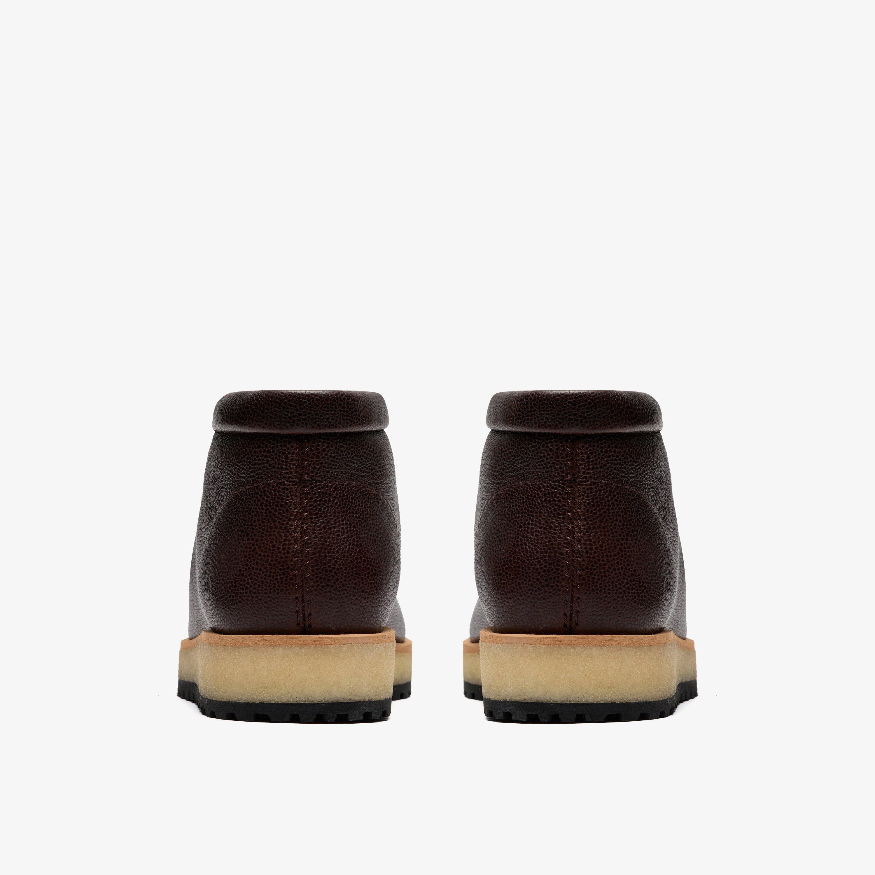 Mens Wallabee Scout Brown Scotch Grain | Clarks