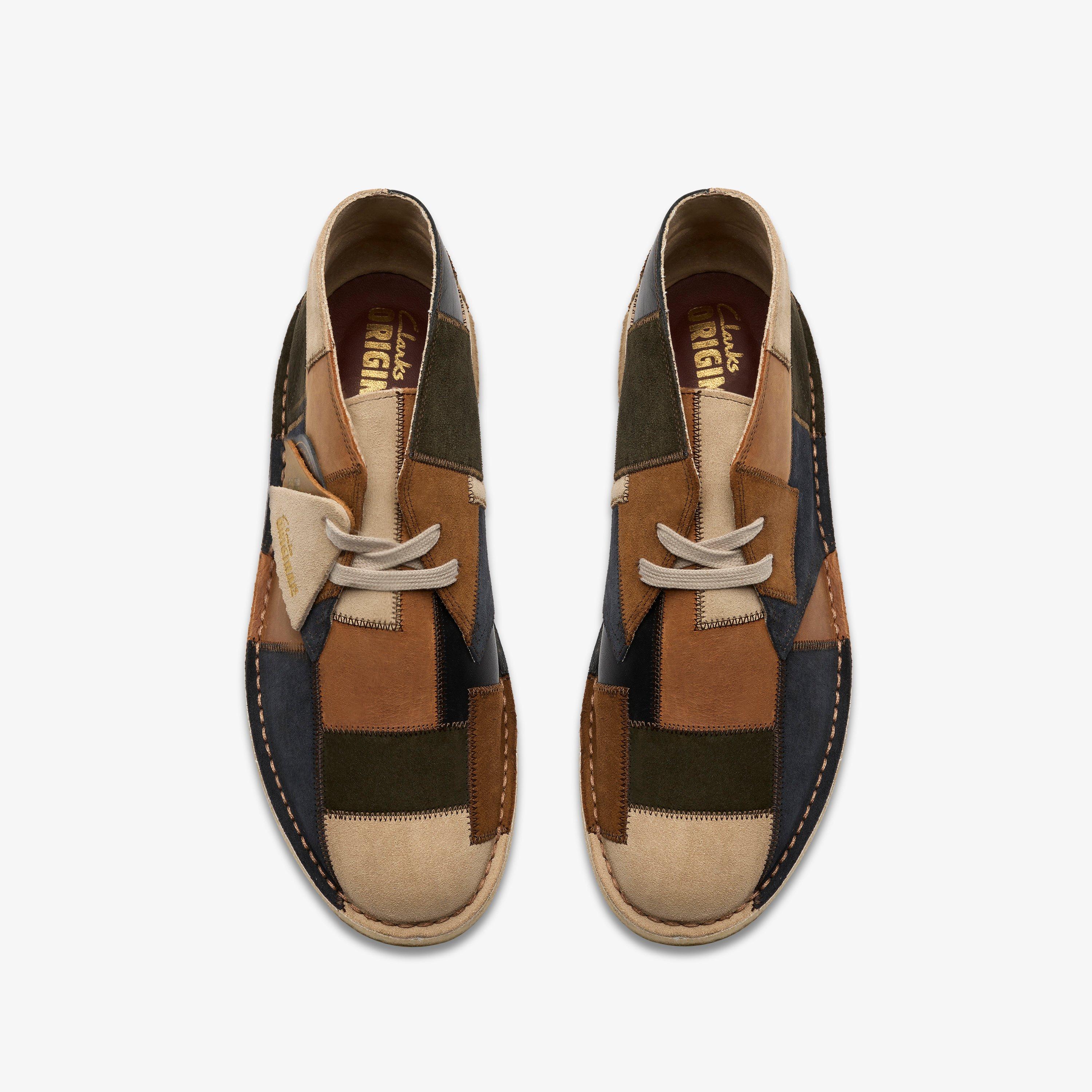 Mens Desert Patch Multicolour Shoes | Clarks